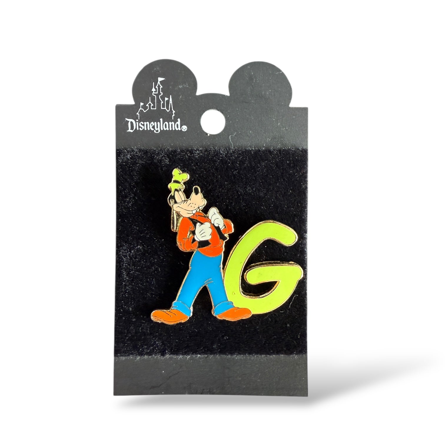Disney Parks Alphabet Characters Goofy Pin