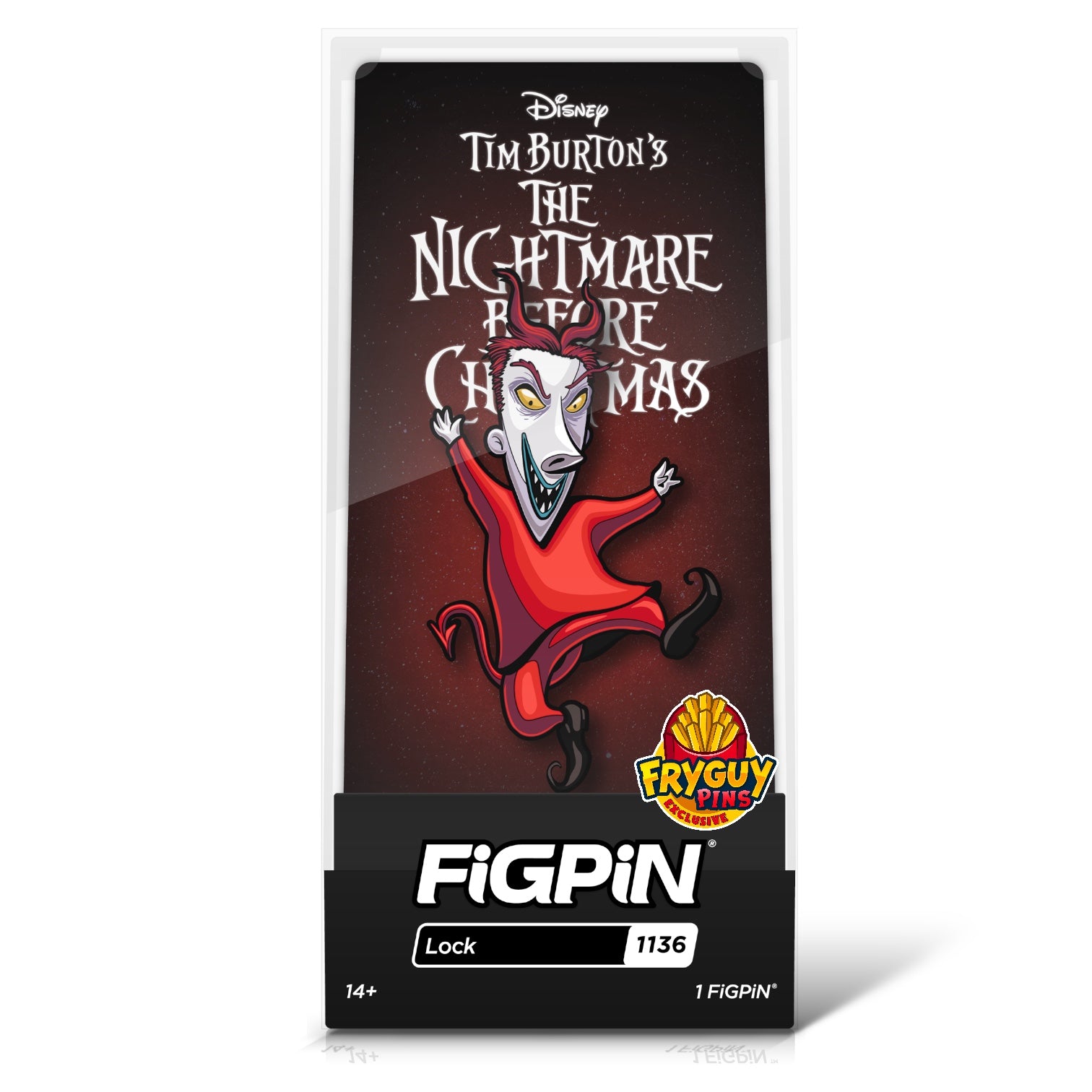 Exclusive FryGuy Pins: Nightmare Before Christmas Lock (1136)