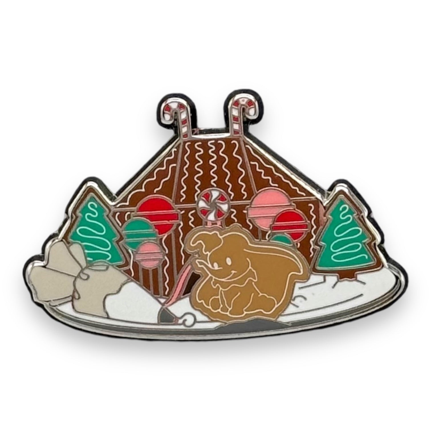Disney Parks Character Gingerbread House Mystery Dumbo Pin
