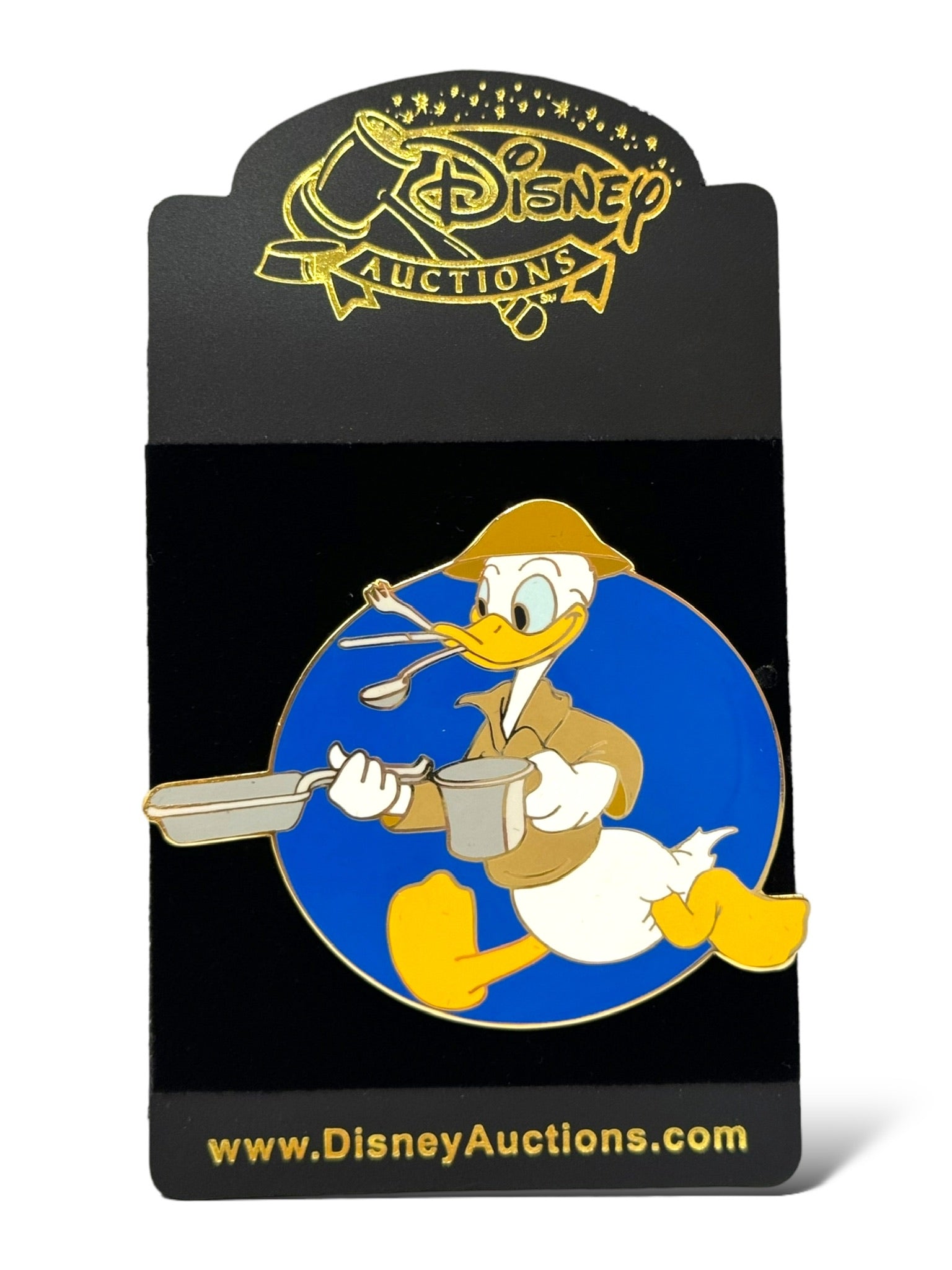 Disney Auctions Donald Duck Front Line Mess Hall Pin