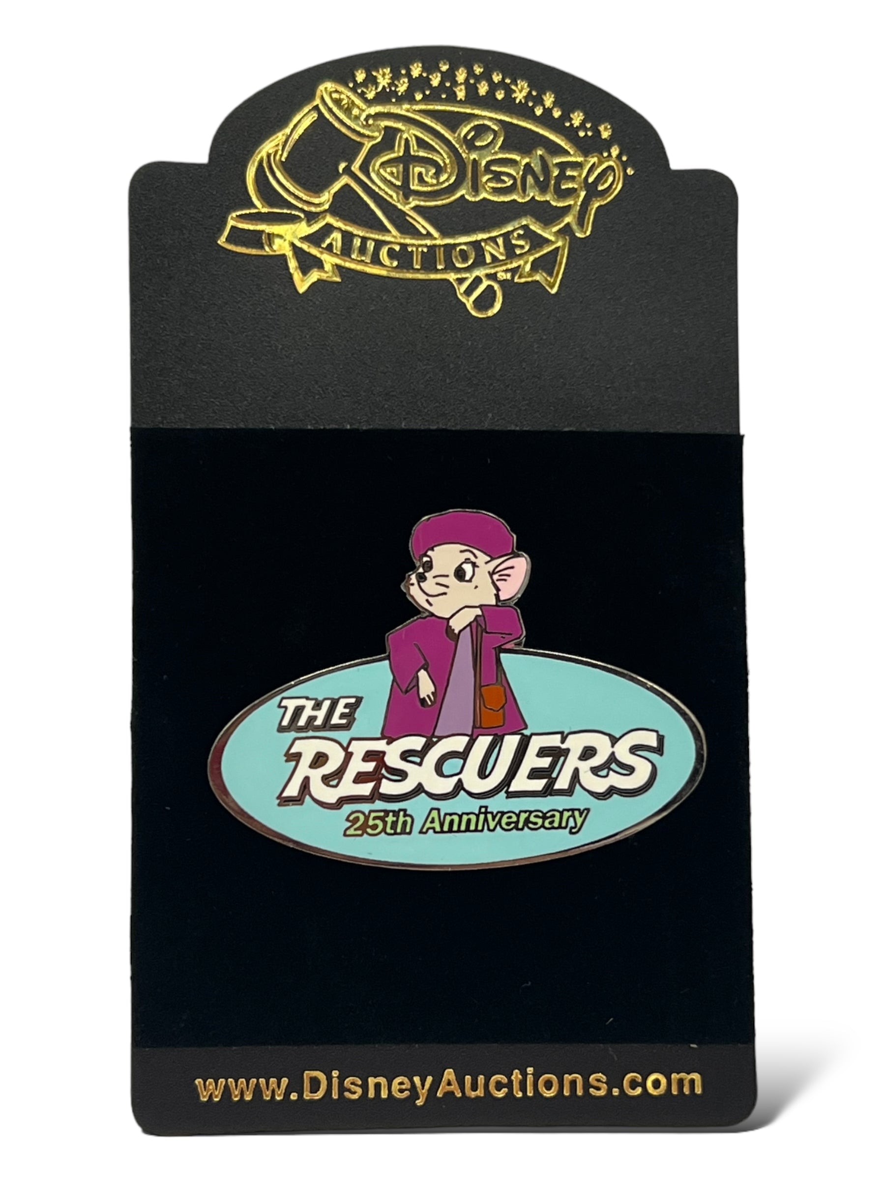 Disney Auctions 25th Anniversary The Rescuers Bianca Pin