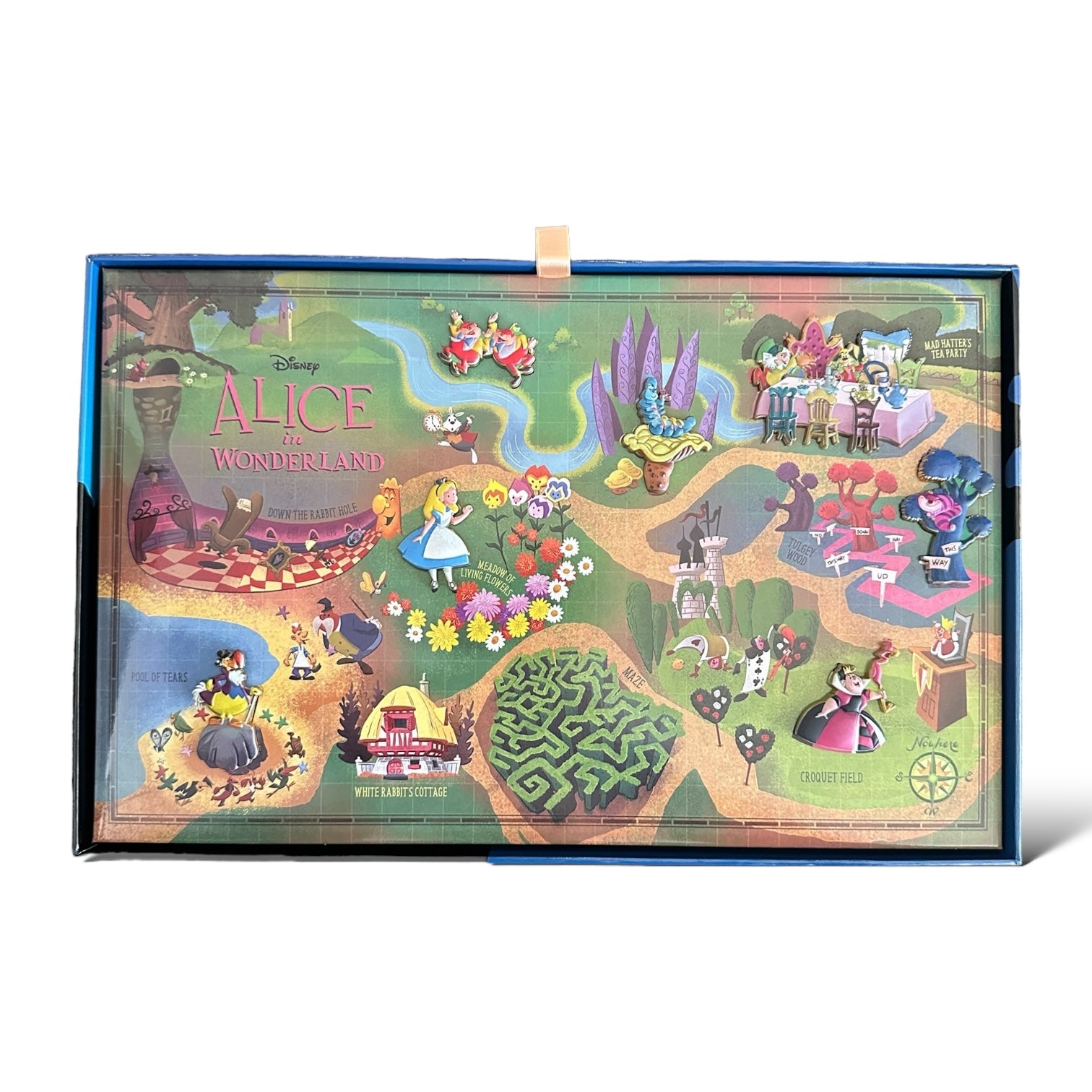 WDI Disney Map Alice in Wonderland Box Set