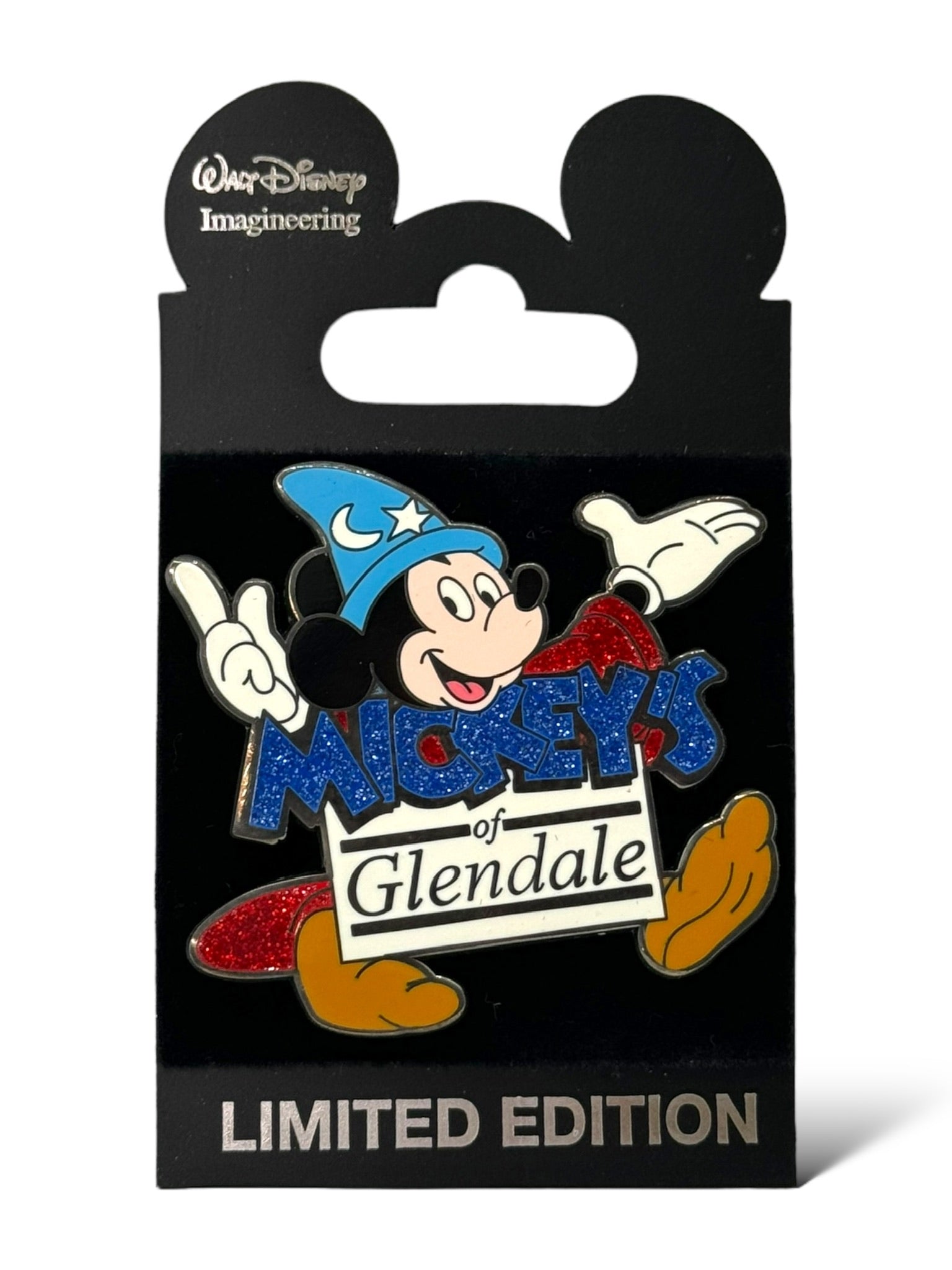 WDI Mickey's of Glendale Sign Sorcerer Mickey Pin