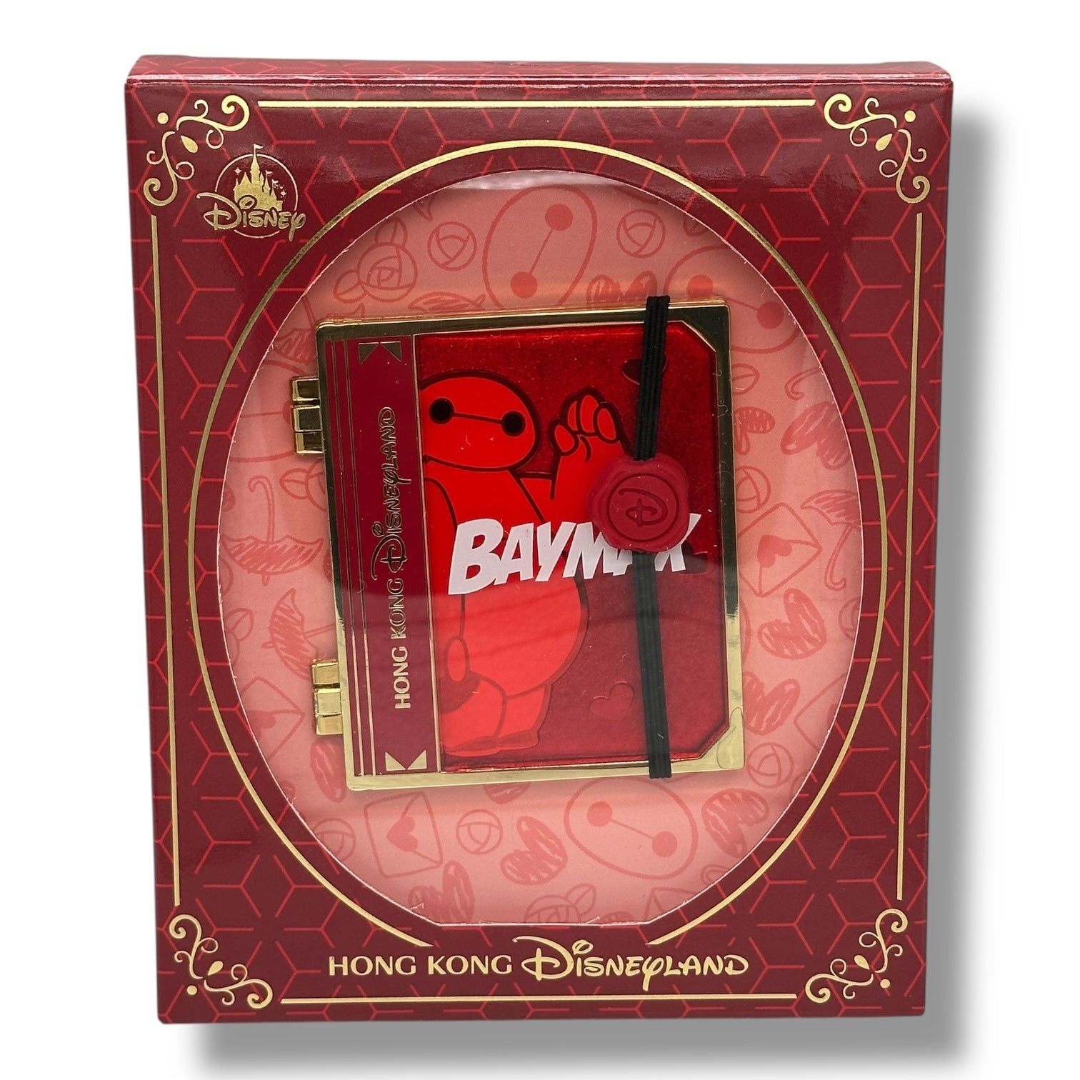 HKDL Magic Access Exclusive Jumbo Book Baymax Pin
