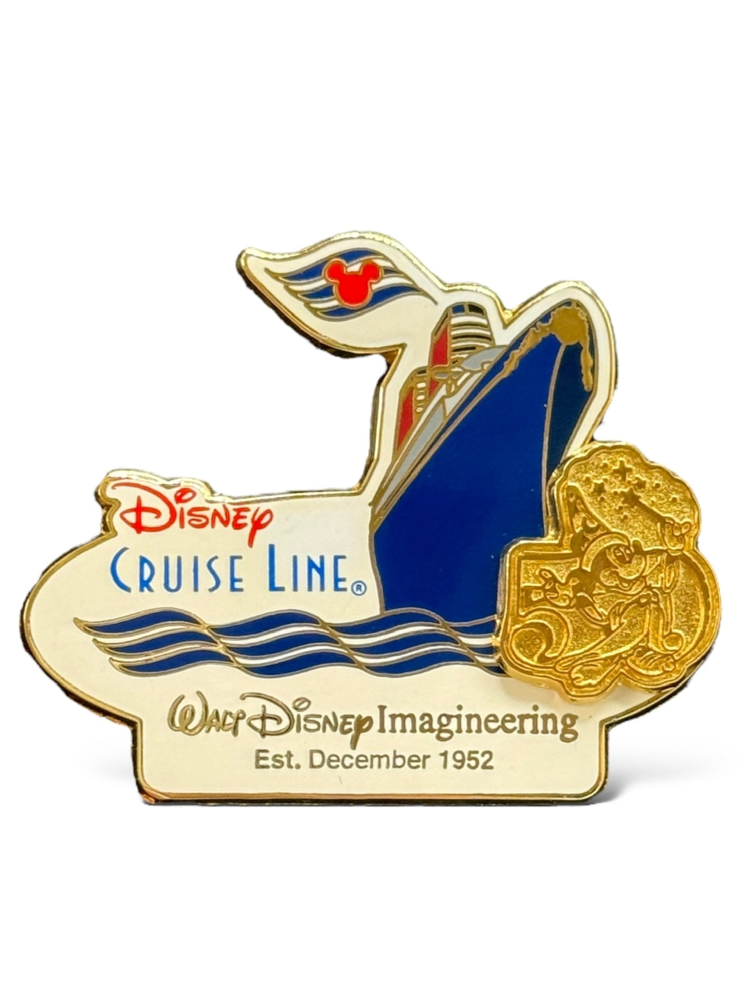 WDI Imagineering 50th Anniversary Disney Cruise Line Pin