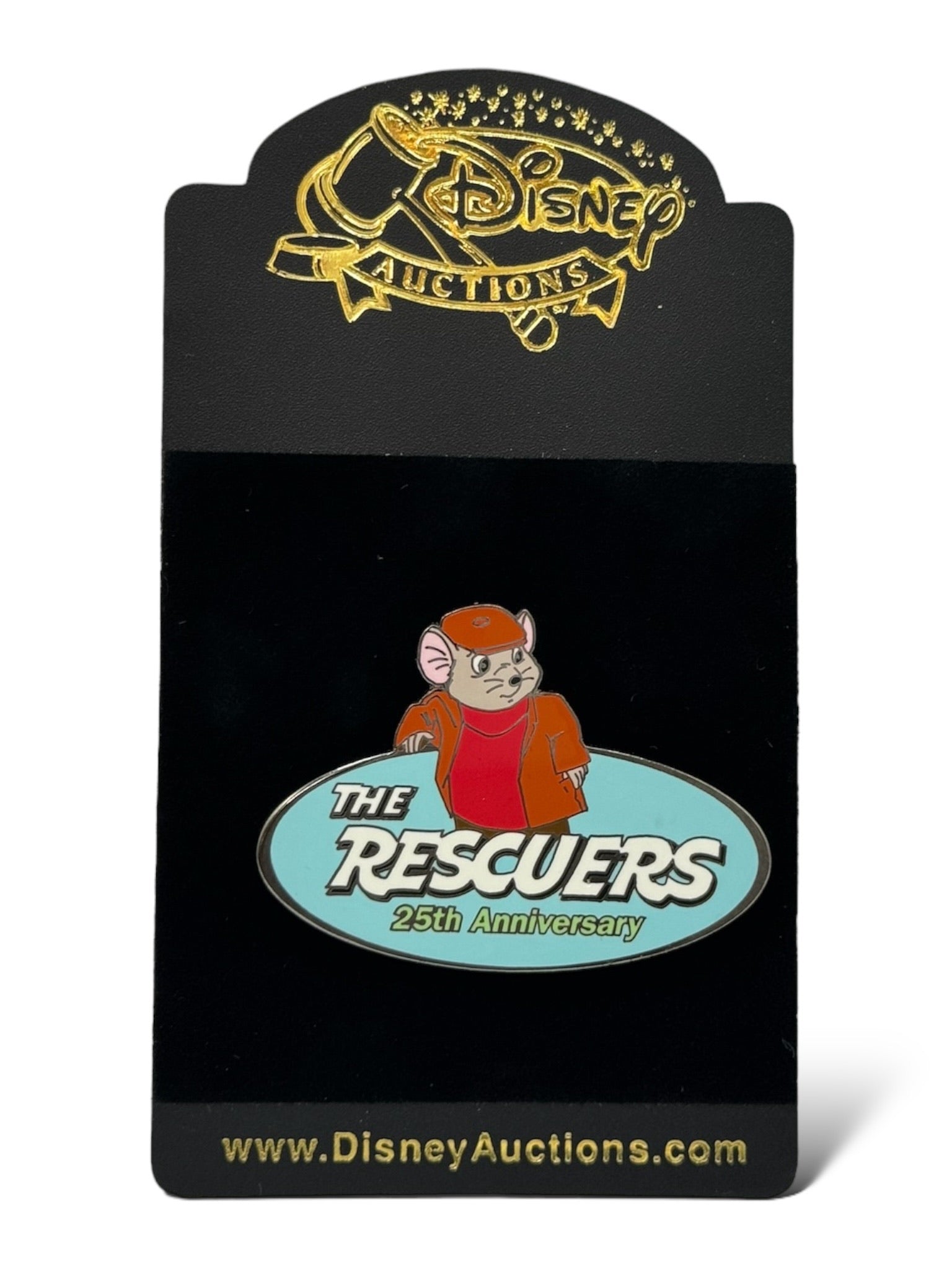 Disney Auctions 25th Anniversary The Rescuers Bernard Pin