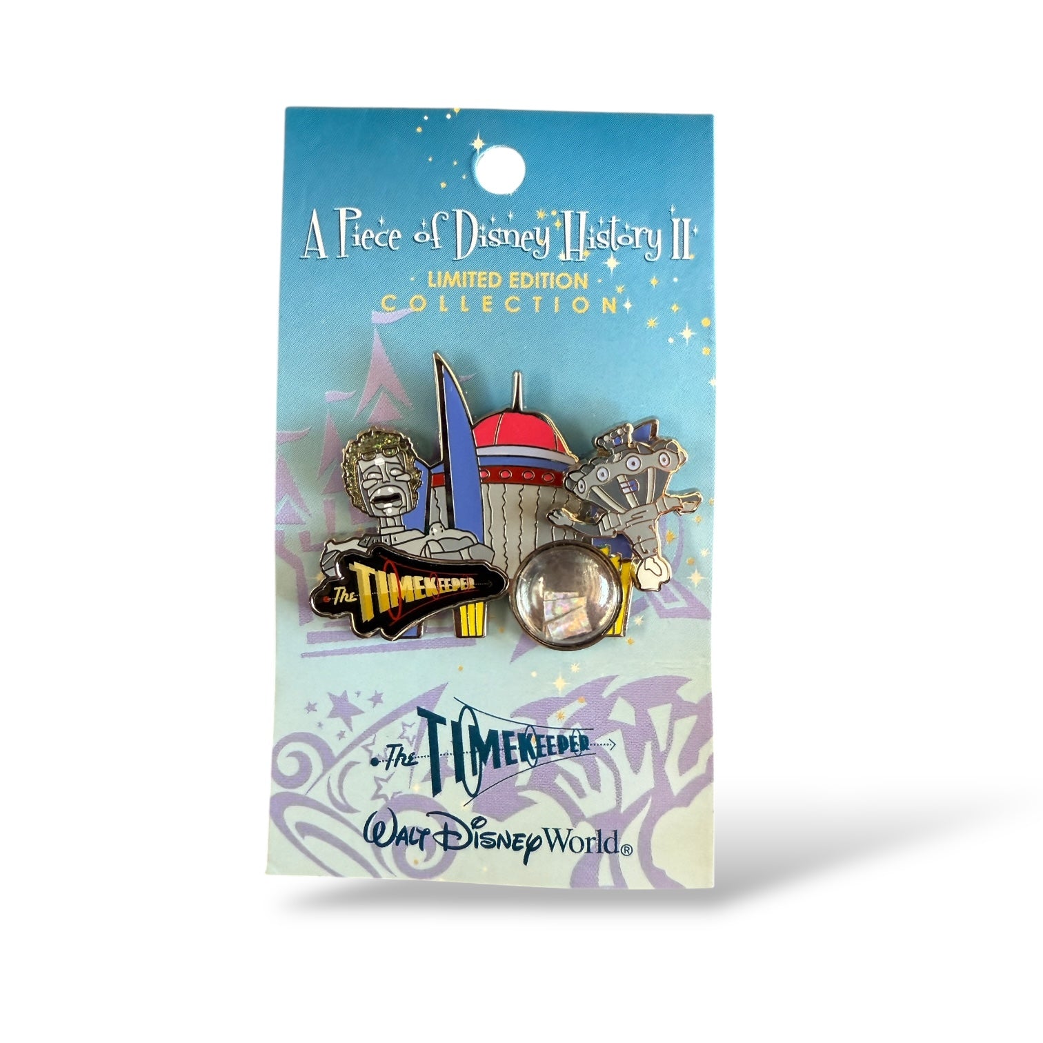 WDW Piece of Disney History The Timekeeper Pin