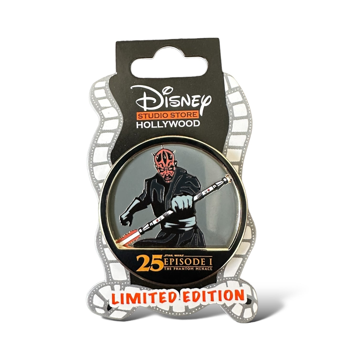 DSSH 25th Anniversary Star Wars: The Phantom Menace Darth Maul Pin