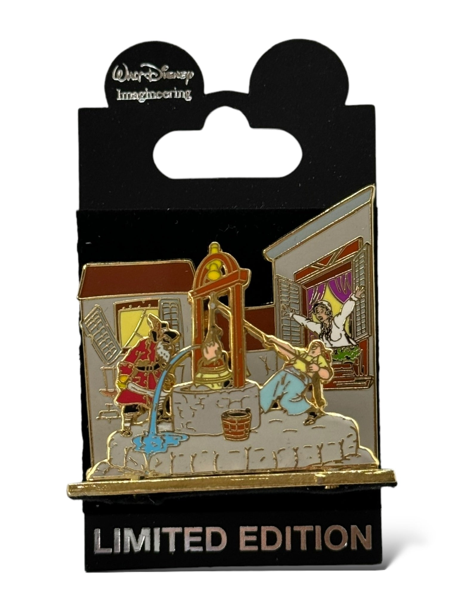 WDI Pirates of The Caribbean Well Scene Diorama Pin