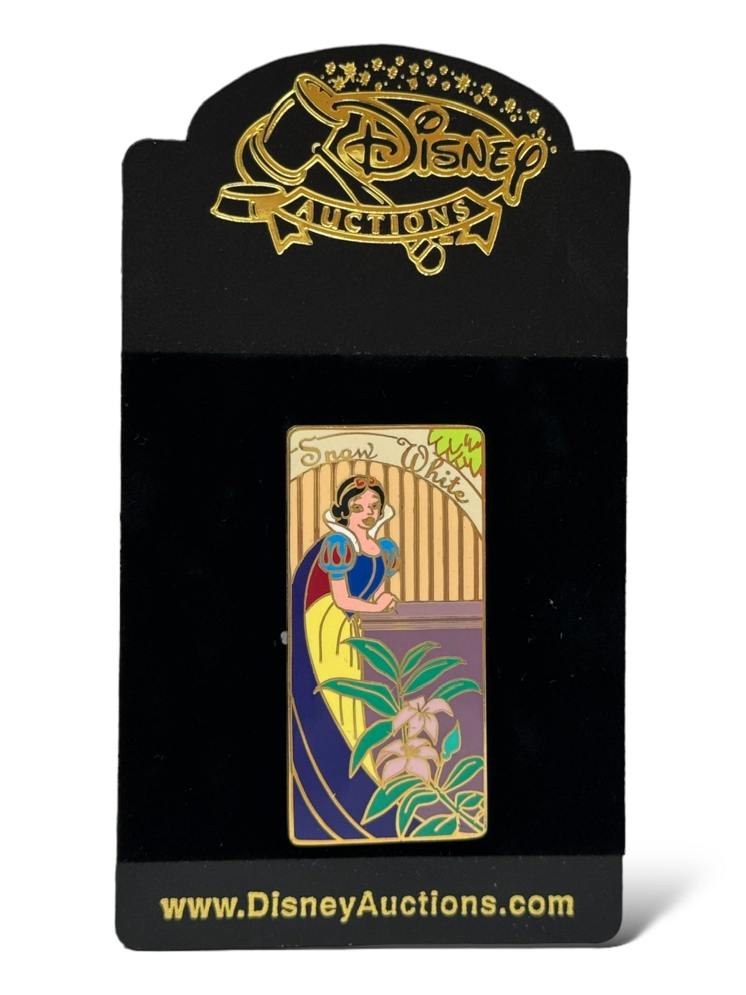 Disney Auctions Art Nouveau Snow White Pin