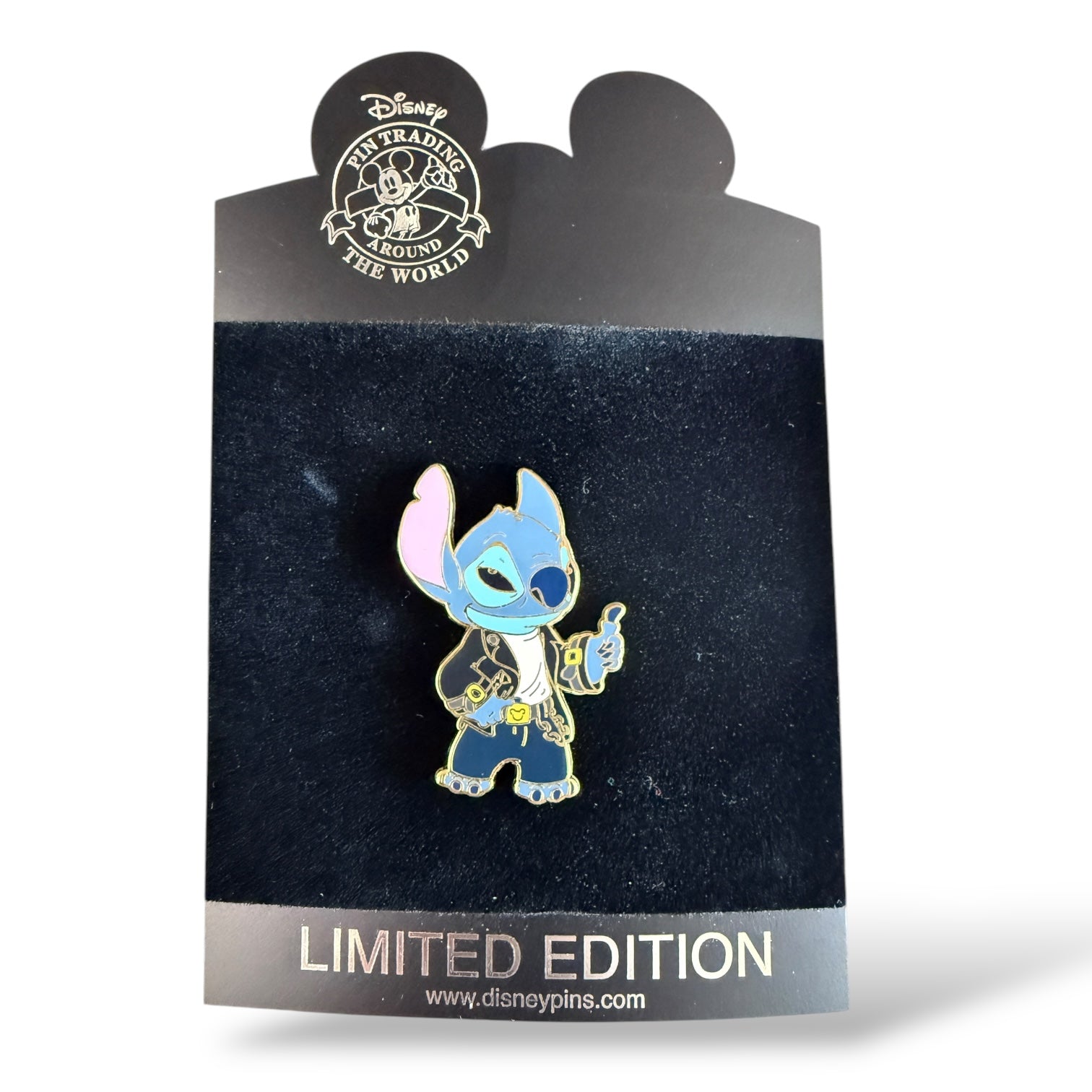 Disney Shopping 1950's Stitch as James Dean Pin