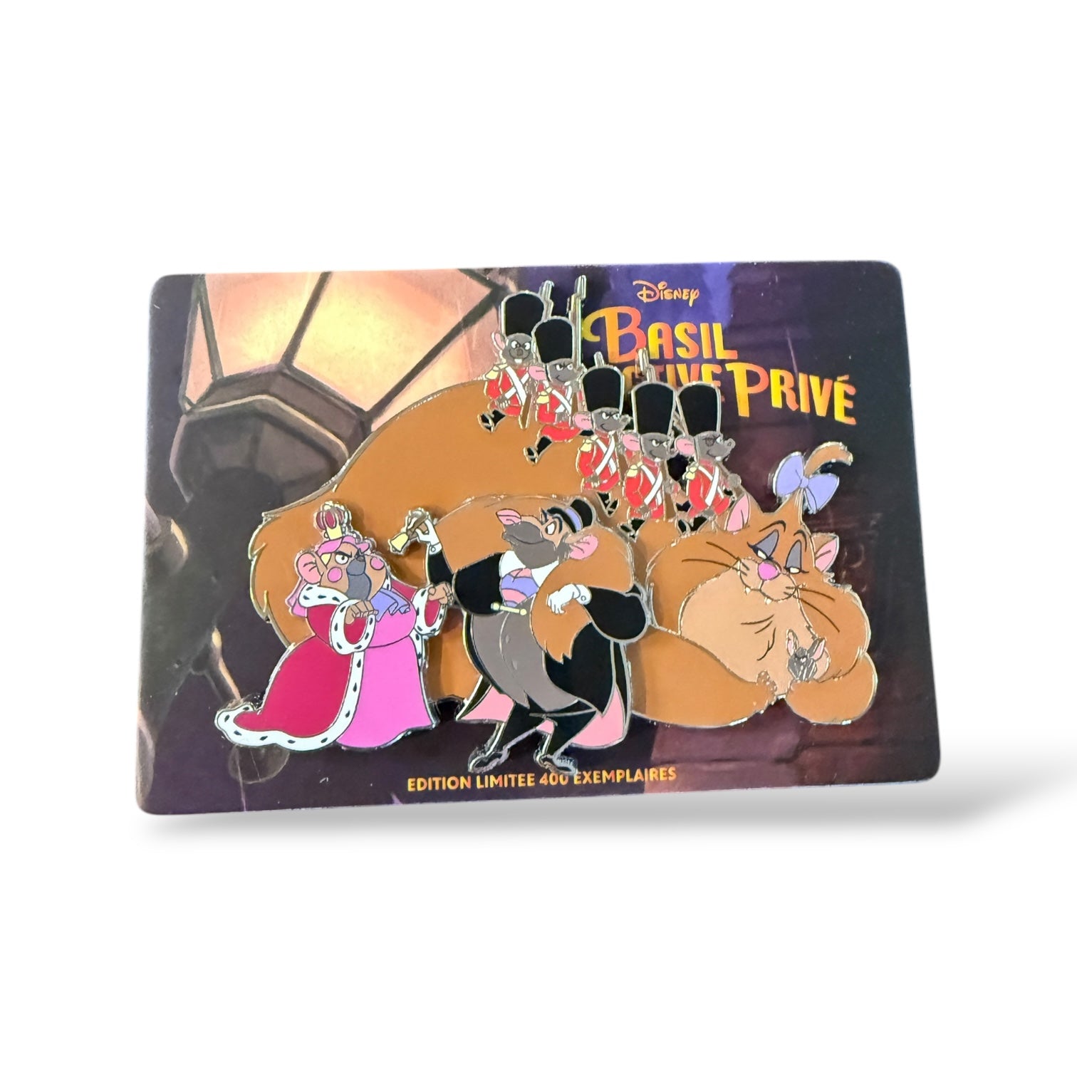 DLRP Great Mouse Detective Rats Pin