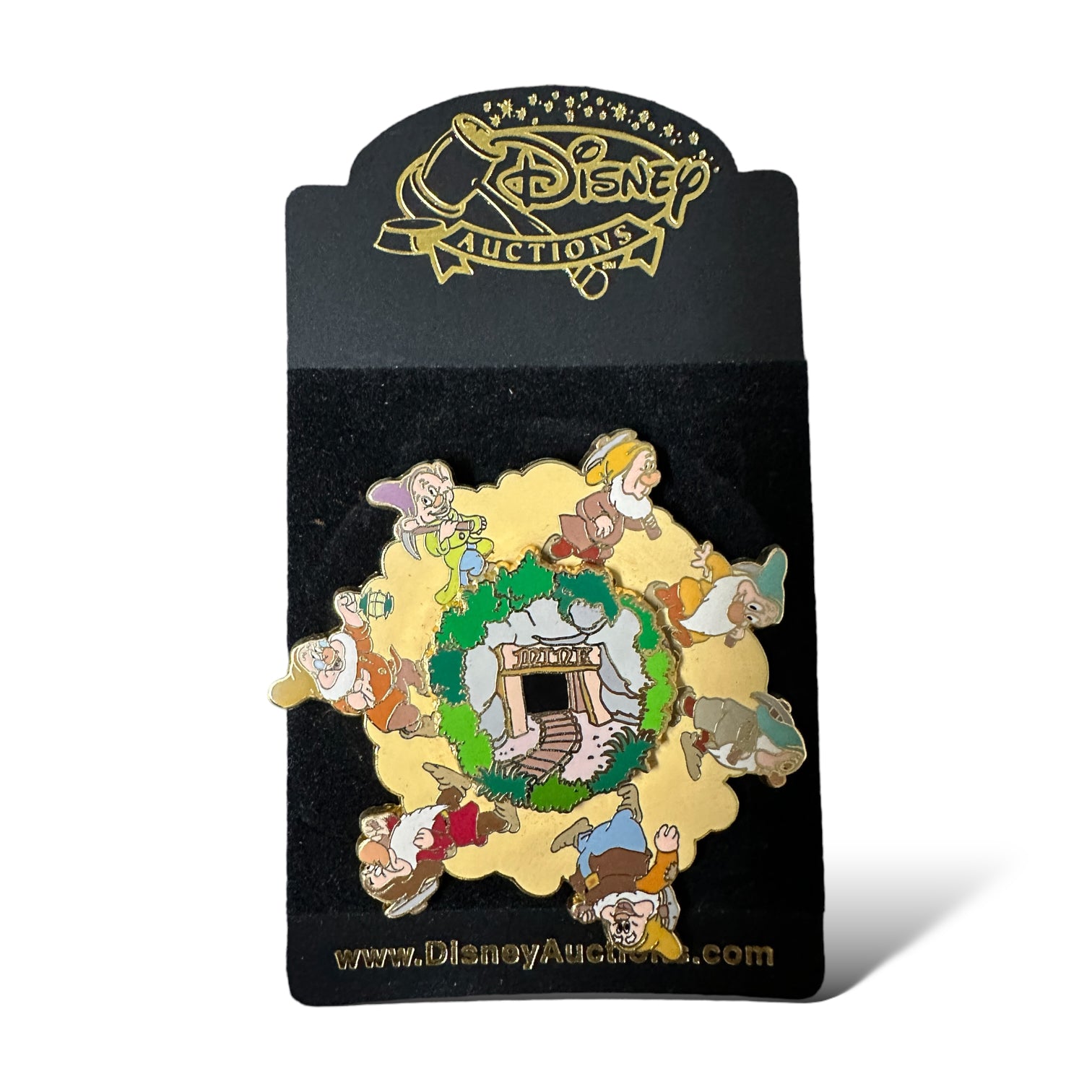Disney Auctions Seven Dwarfs Mine Spinner Pin