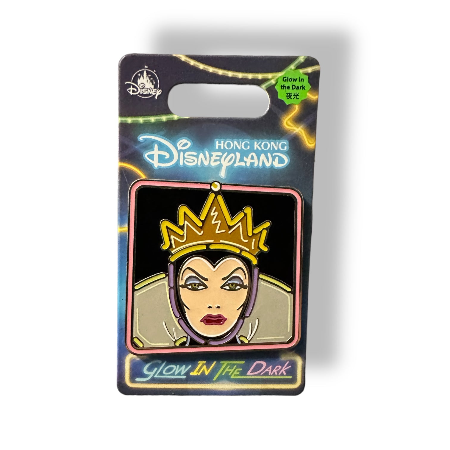 HKDL Villains Neon Sign Evil Queen Pin