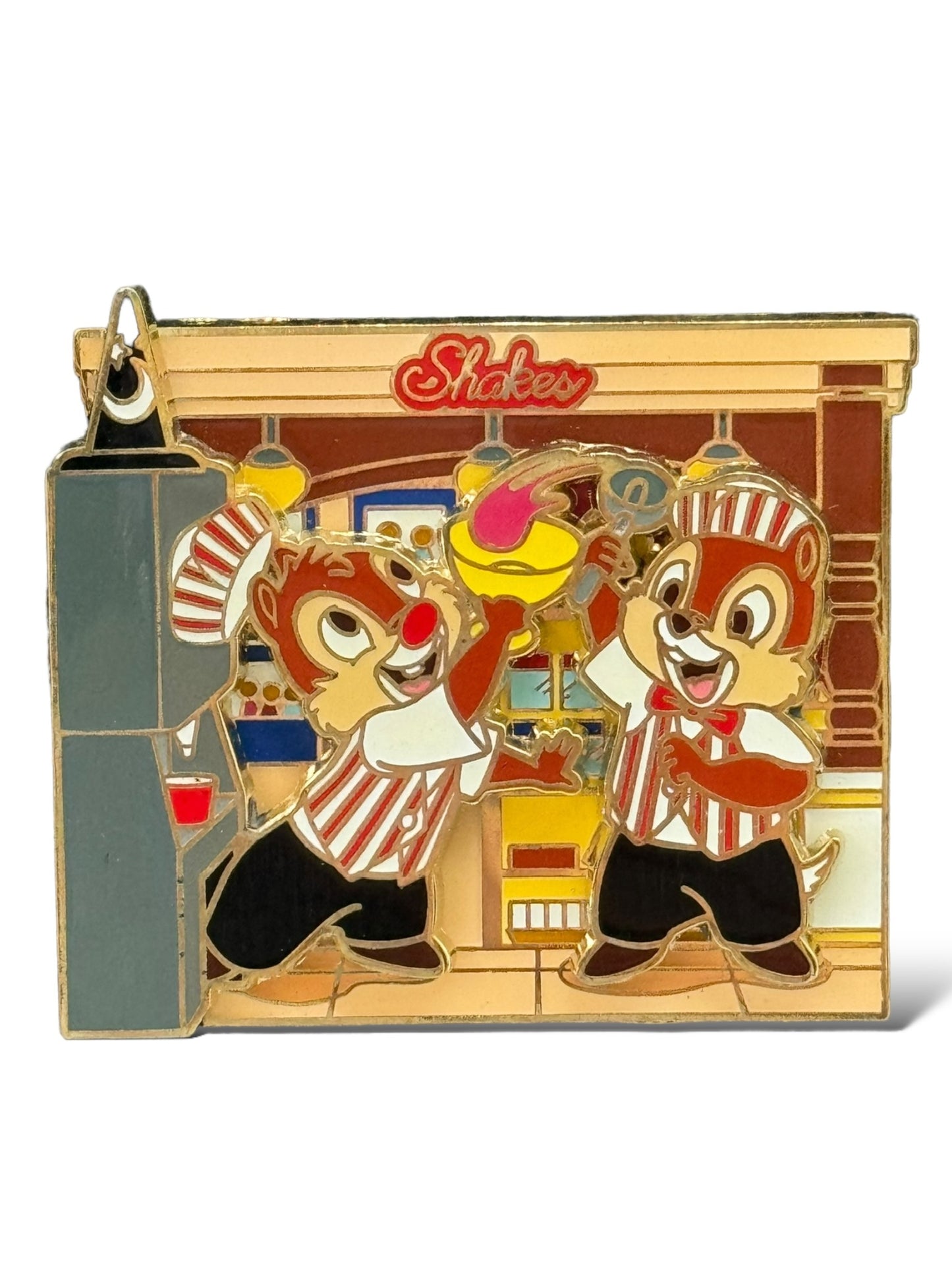 DSSH Soda Jerk Scenes Chip n' Dale Pin