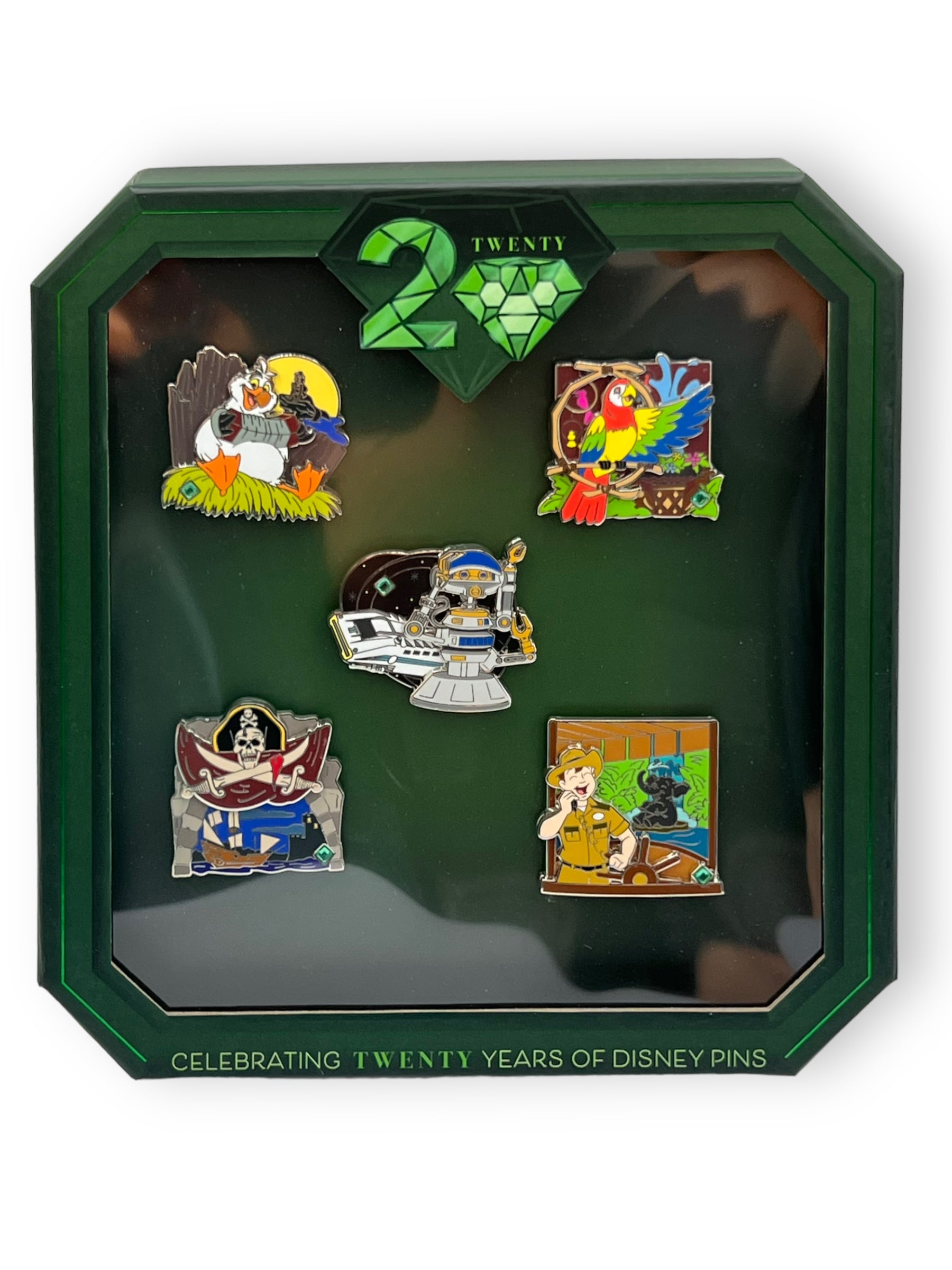 20 Years of Pin Trading Storytellers Series 5 Pin Box Set