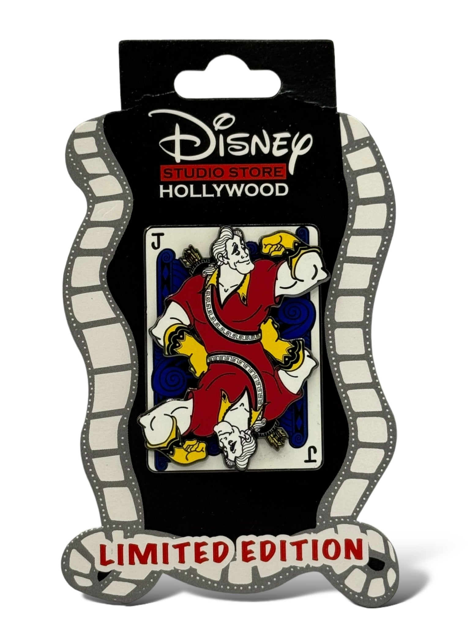 DSSH Villains Playing Cards Gaston Pin