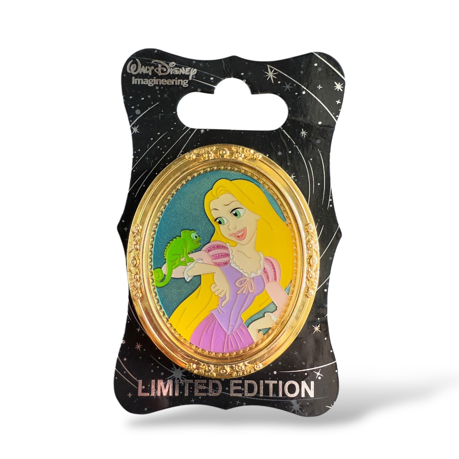 WDI Princess Gold Frame Rapunzel Pin