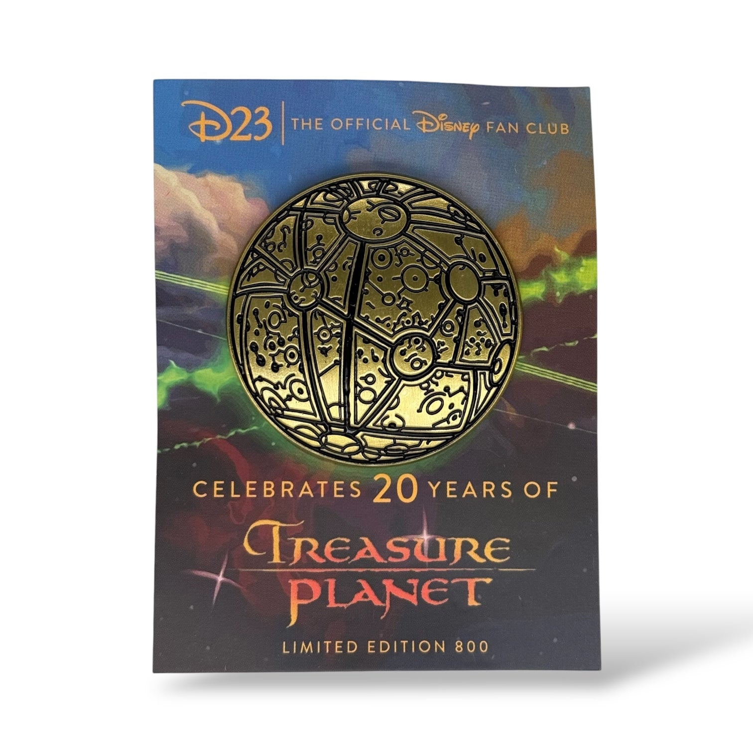D23 20th Anniversary Treasure Planet Map Pin