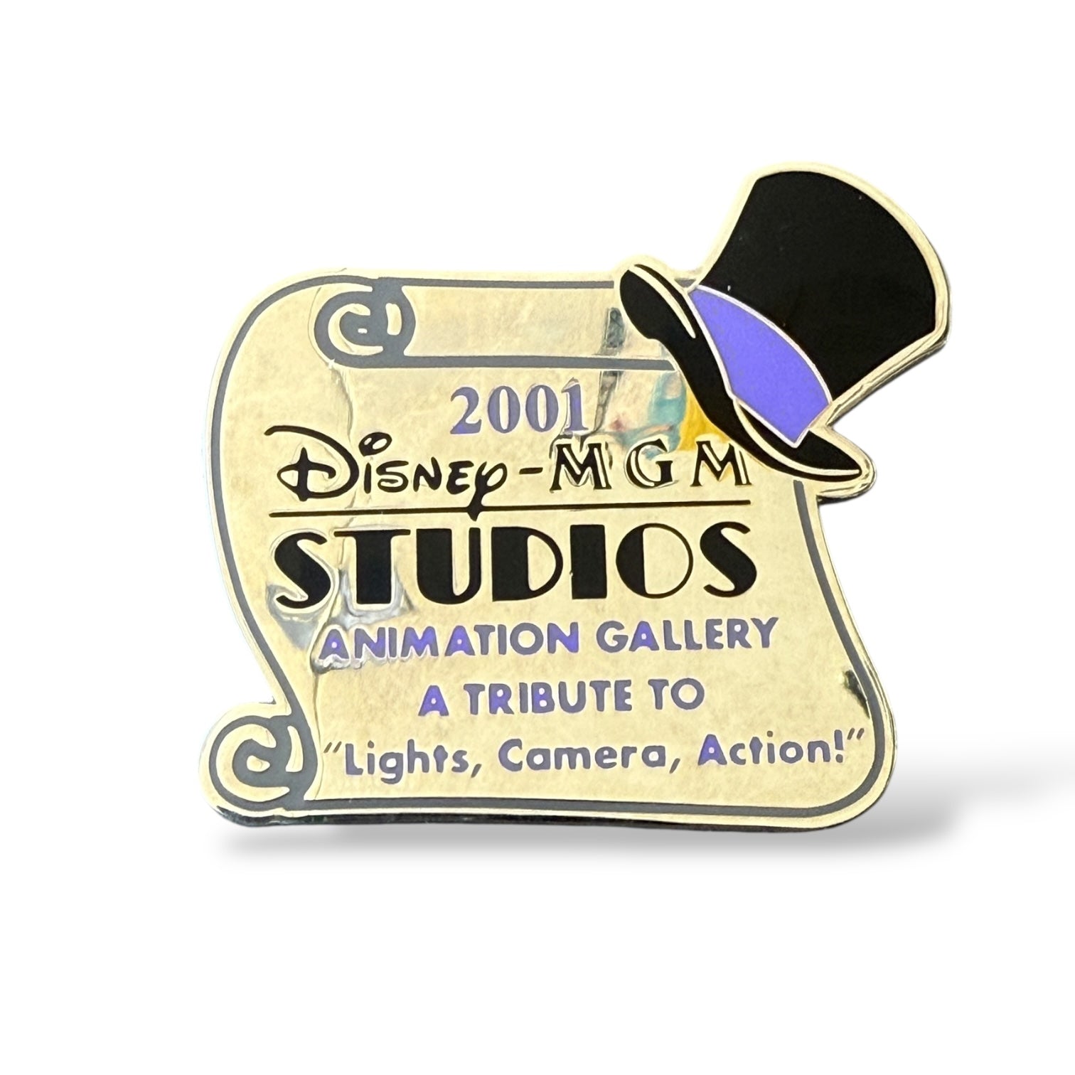 WDW Lights, Camera, Action! 2001 MGM Studios Animation Gallery Pin