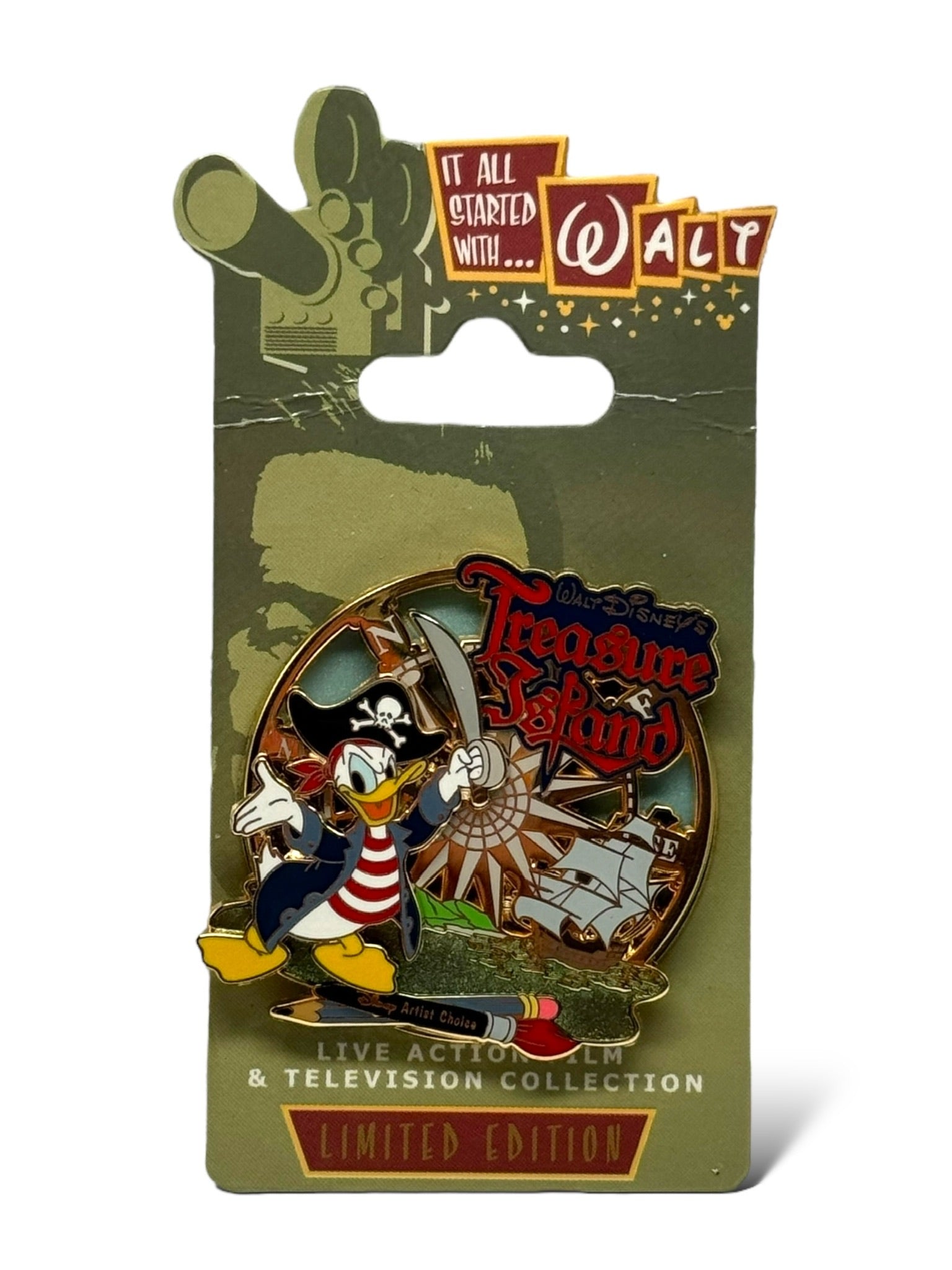 WDW It All Started With Walt Film and Television Walt Disney's Treasur