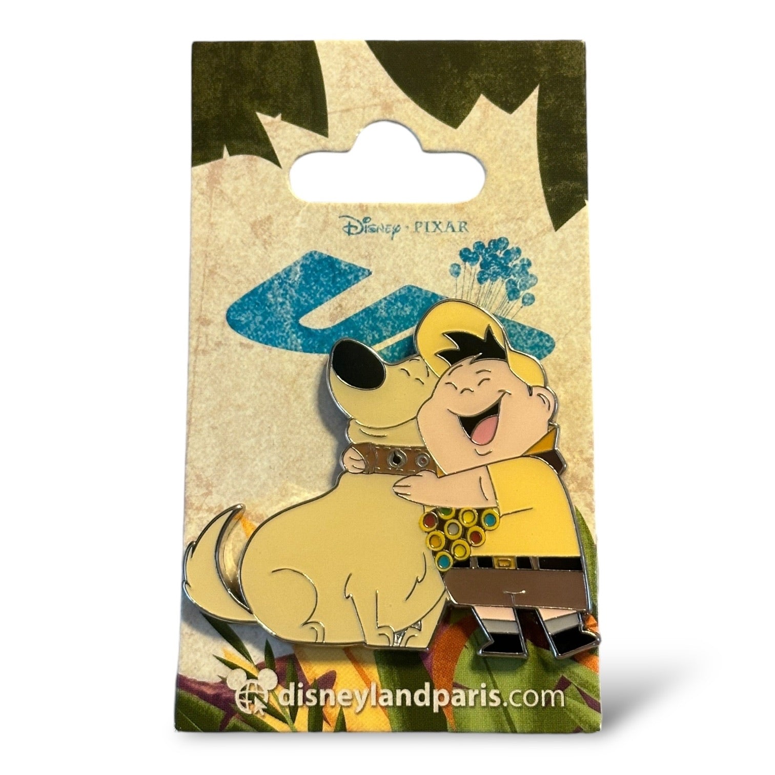 DLRP Pixar's Up Dug and Russell Pin
