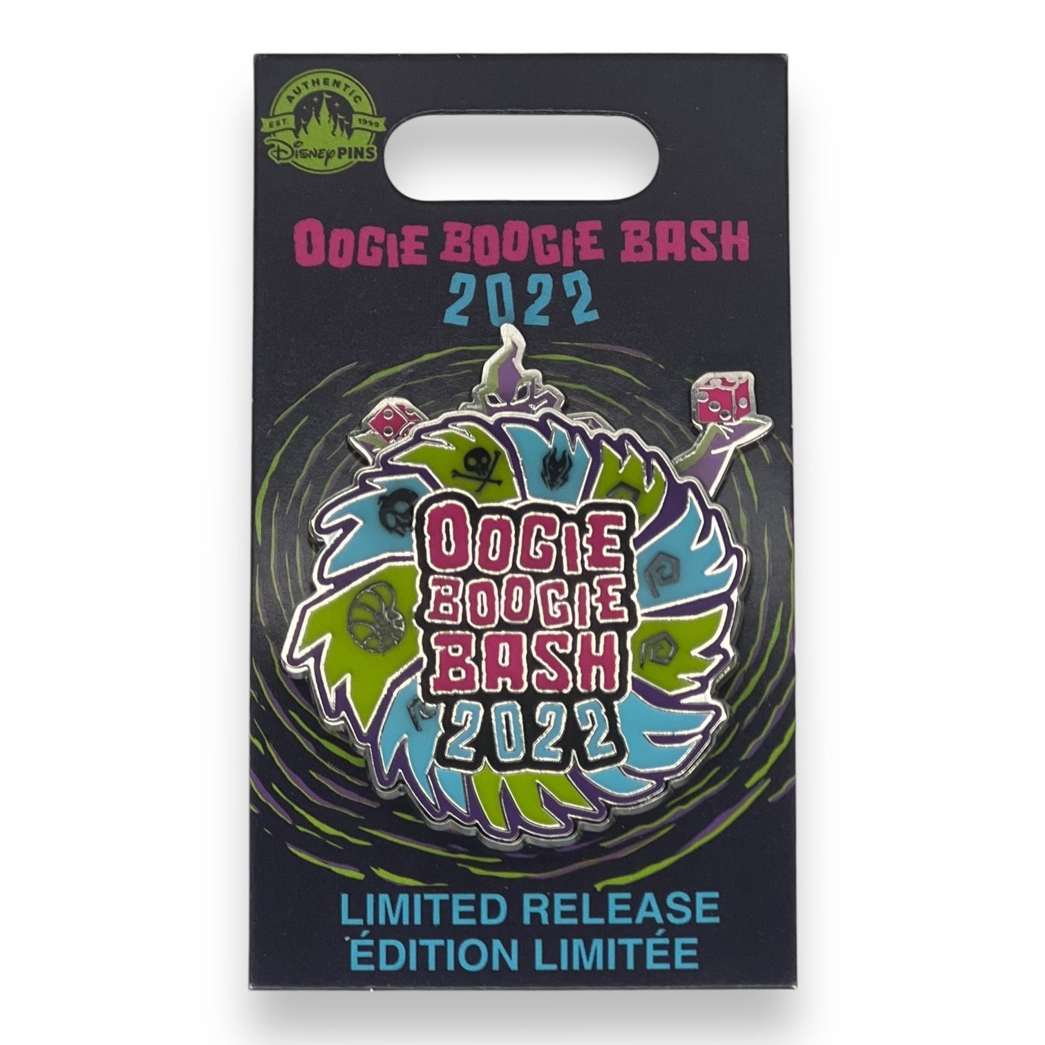 DCA Oogie Boogie Bash 2022 Logo Pin