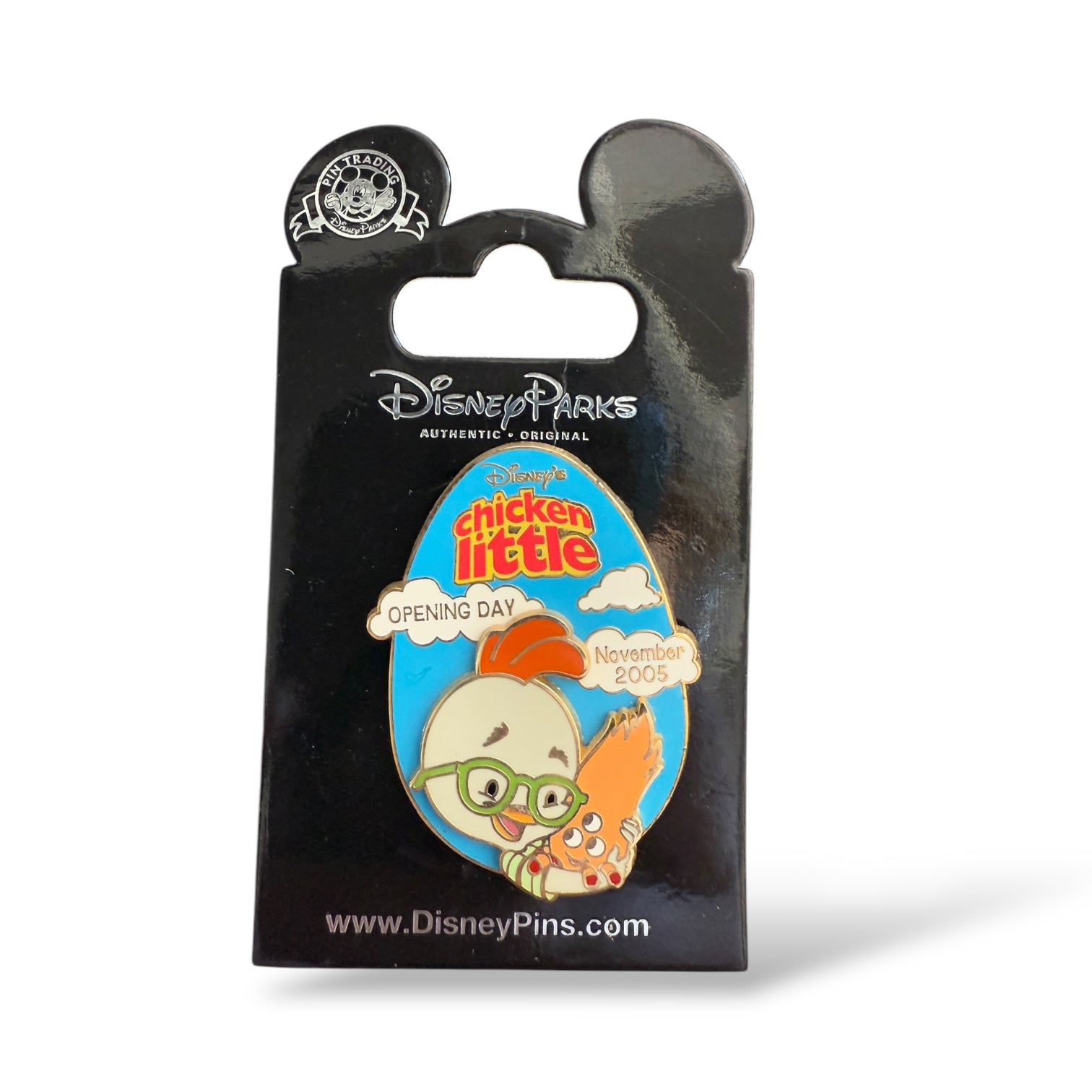 DEC Chicken Little Opening Day Chicken Little & Kirby Pin