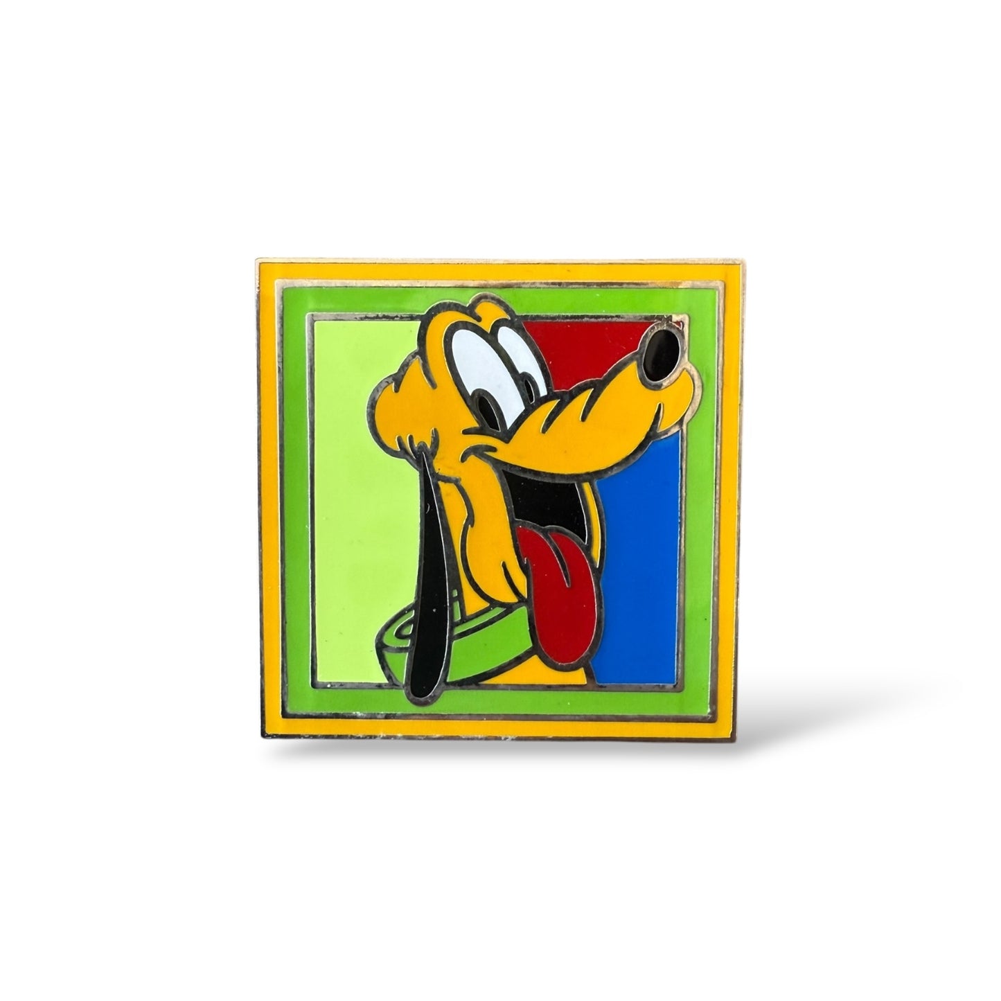 Disney Parks Magical Mystery Character in Frame Pluto Pin