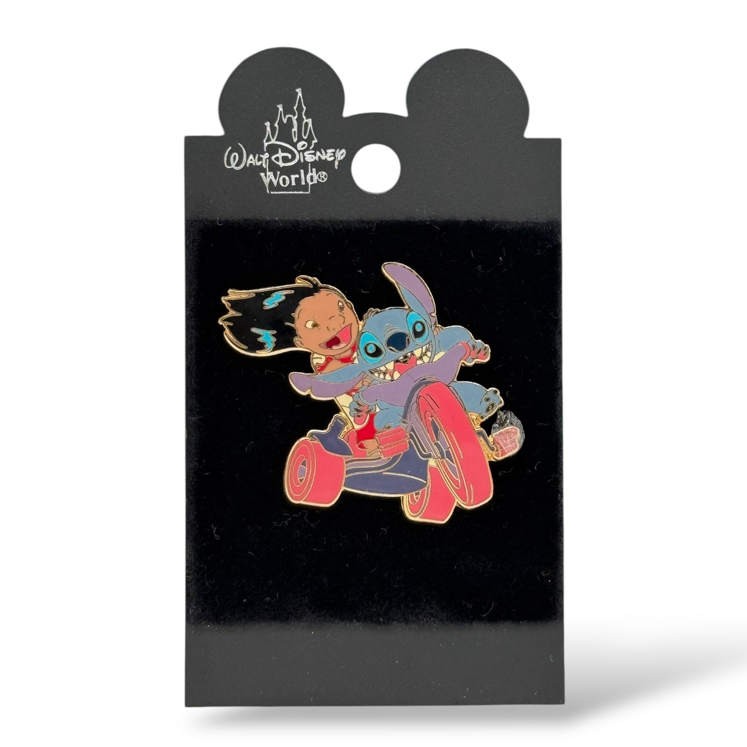 Disney Parks Lilo & Stitch Tricycle Big Wheeler Pin