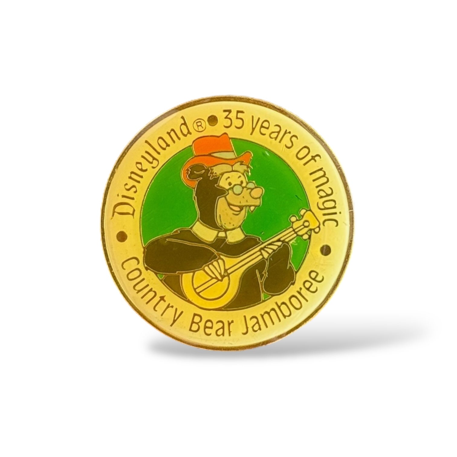 DLR 35 Years of Magic Country Bear Jamboree Pin