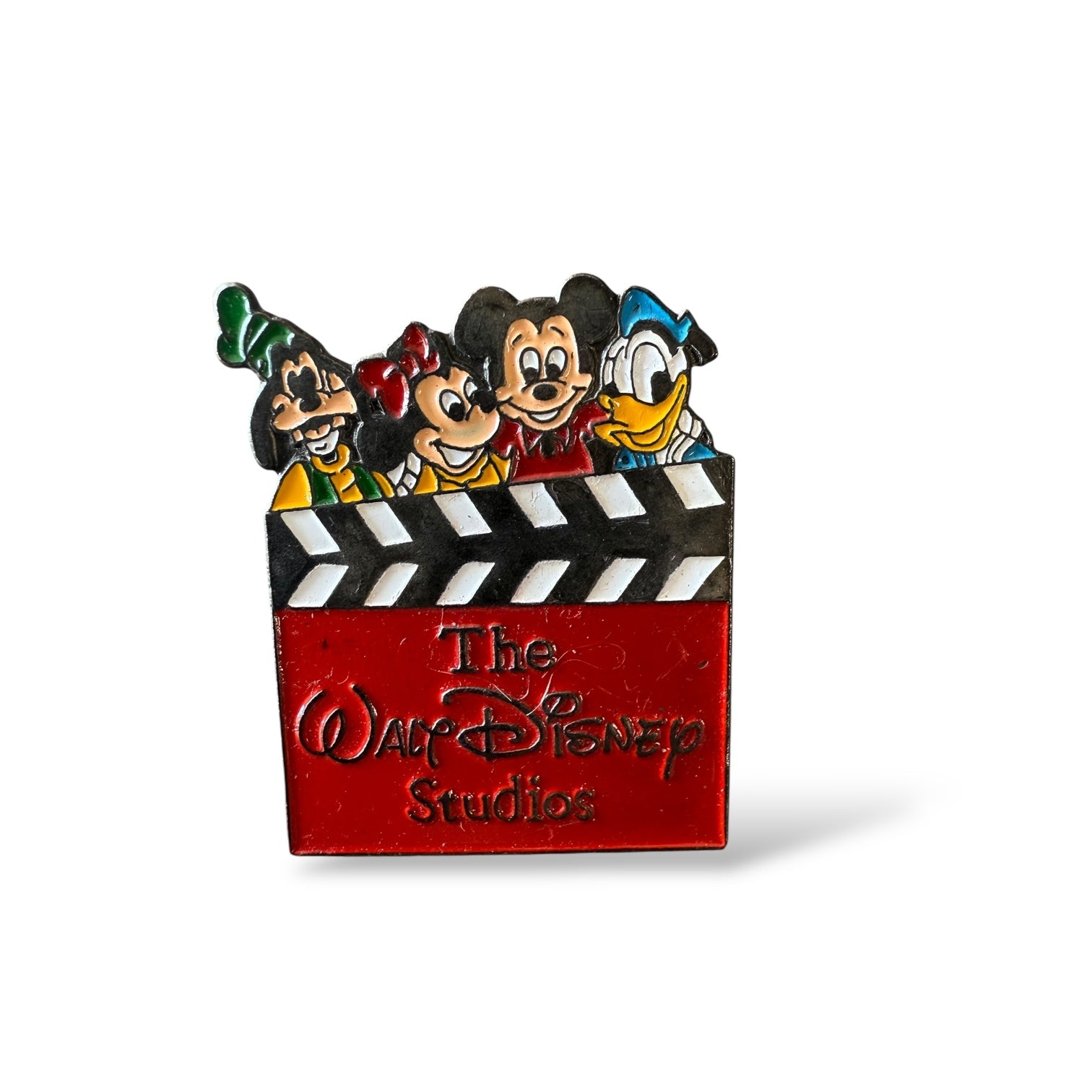 DLRP Walt Disney Studios Red Logo with Fab Four Pin