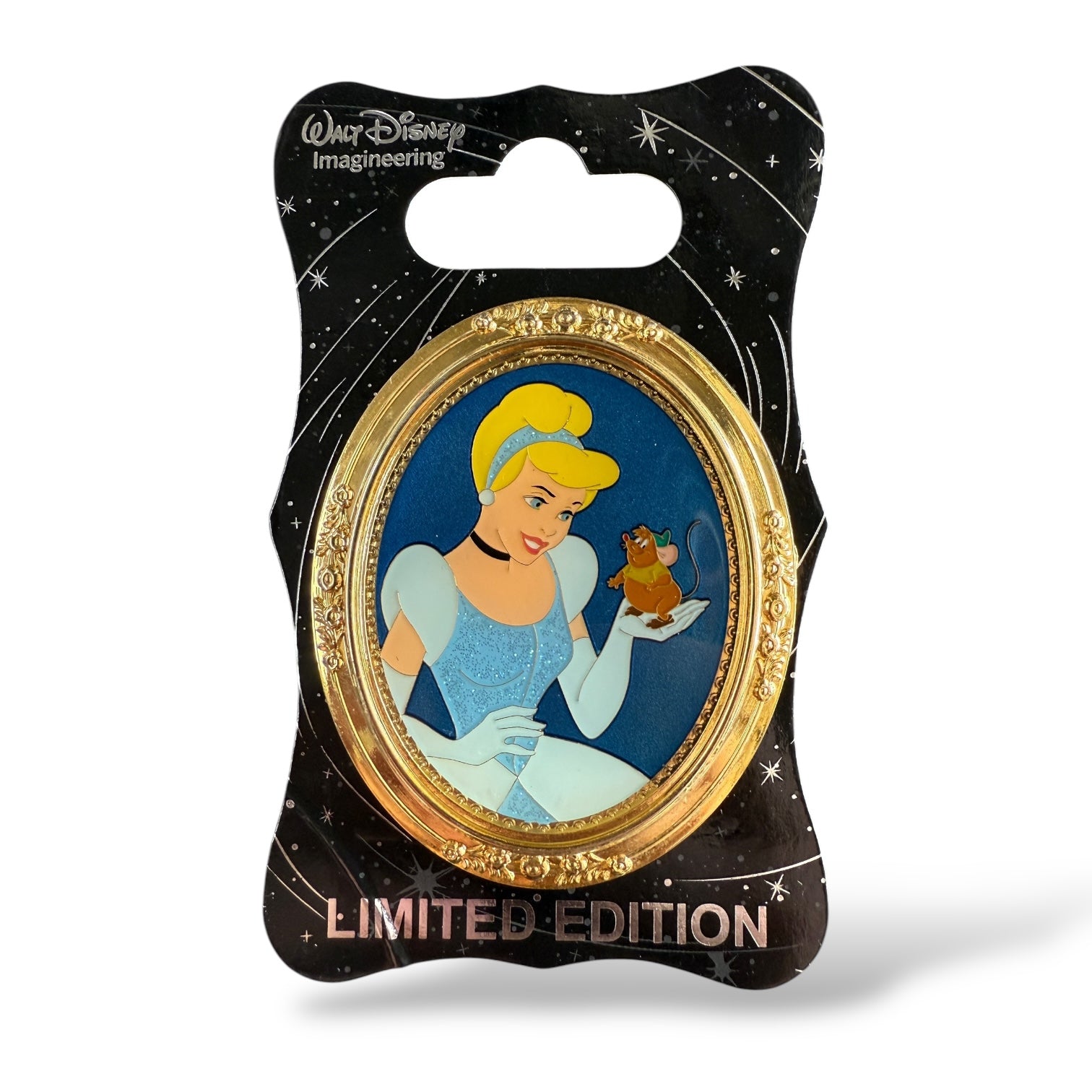 WDI Princess Gold Frame Cinderella Pin