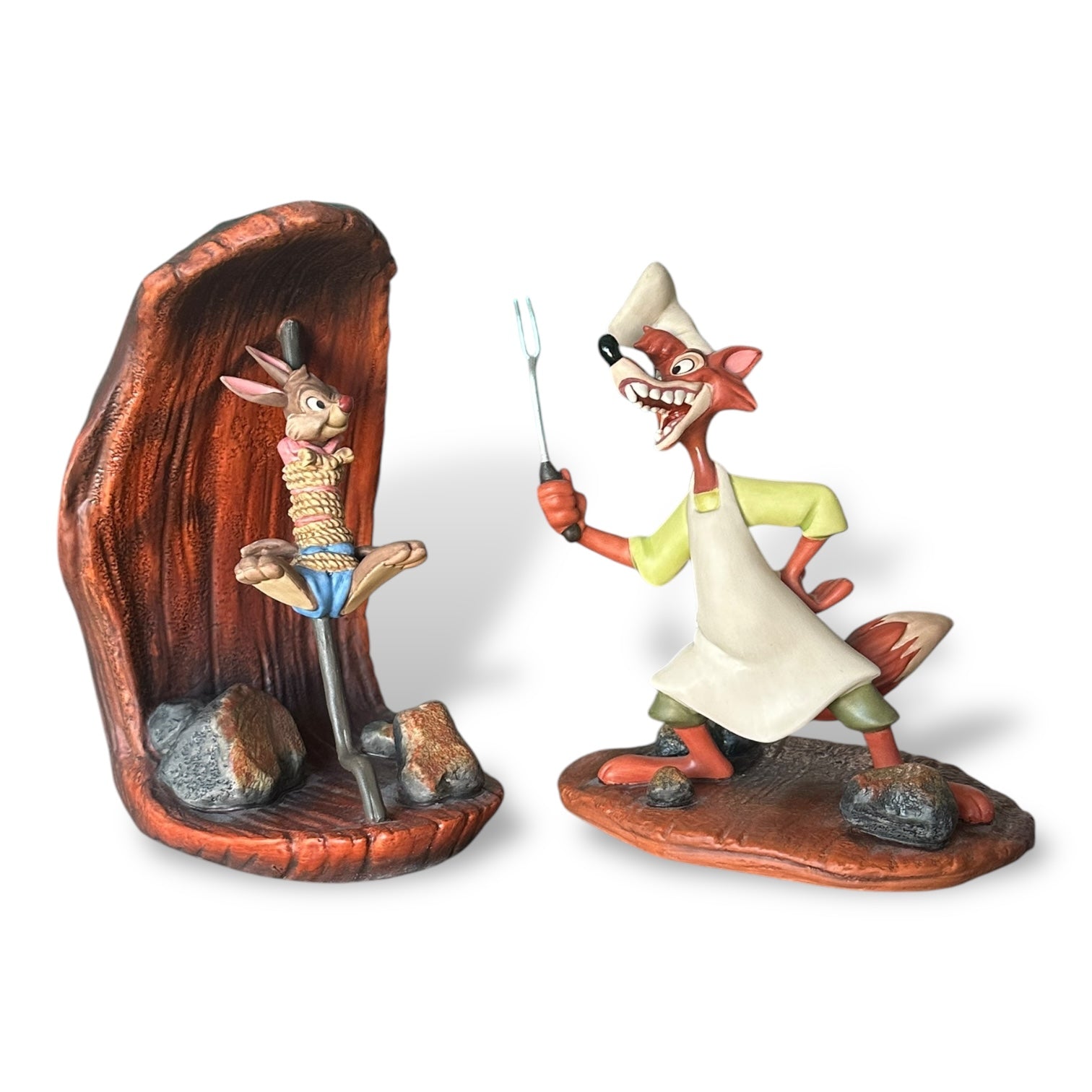 Cooking Up a Plan & Last Laugh Brer Rabbit Figurine