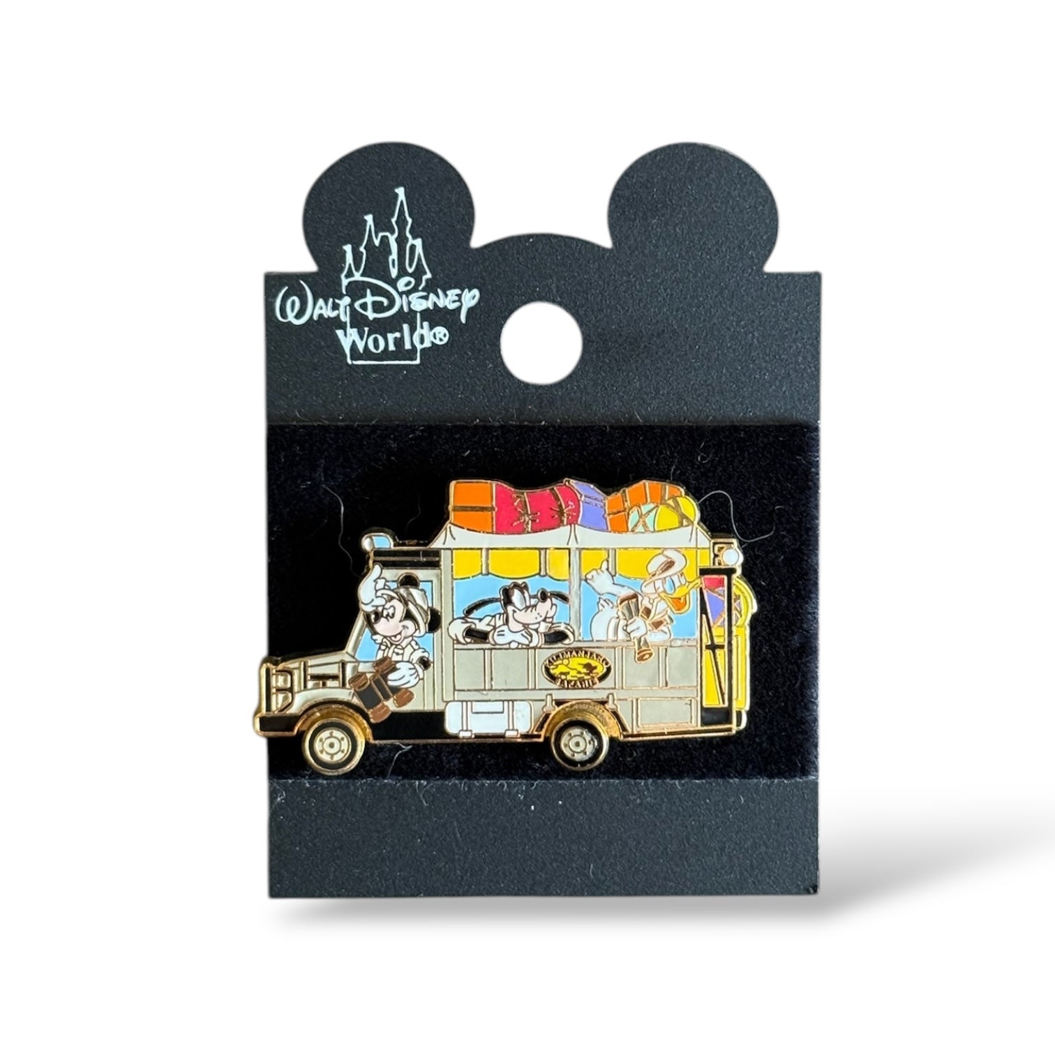 WDW Mickey, Goofy, Donald Kilimanjaro Safaris Animal Kingdom Wheels Sp