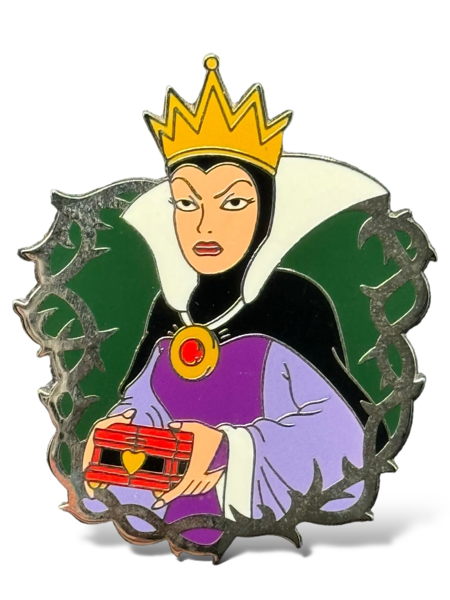 Disney Parks Evil Queen Holding Box Pin