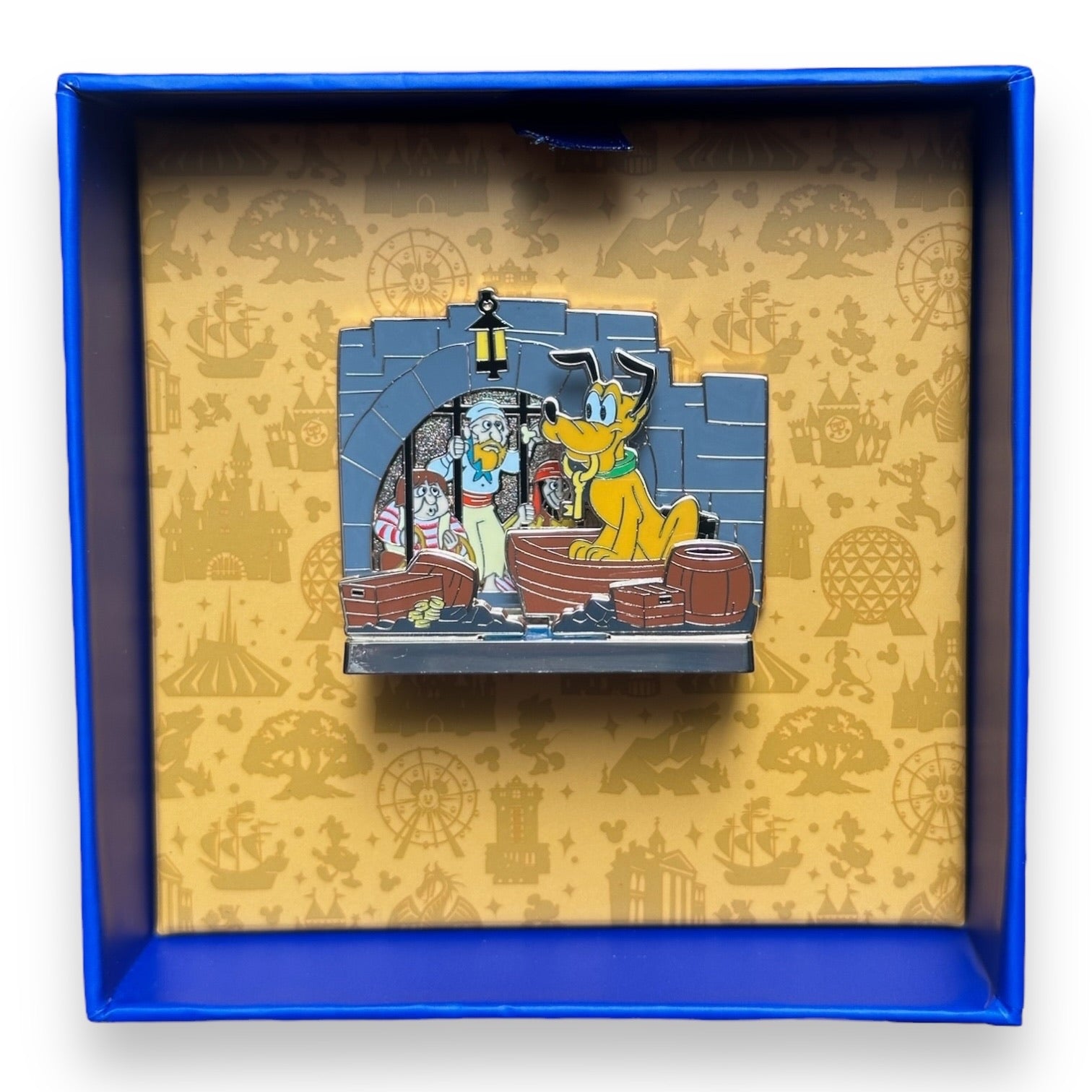 Disney Store Joy in Our Parks Pluto Pirates of The Caribbean Pin