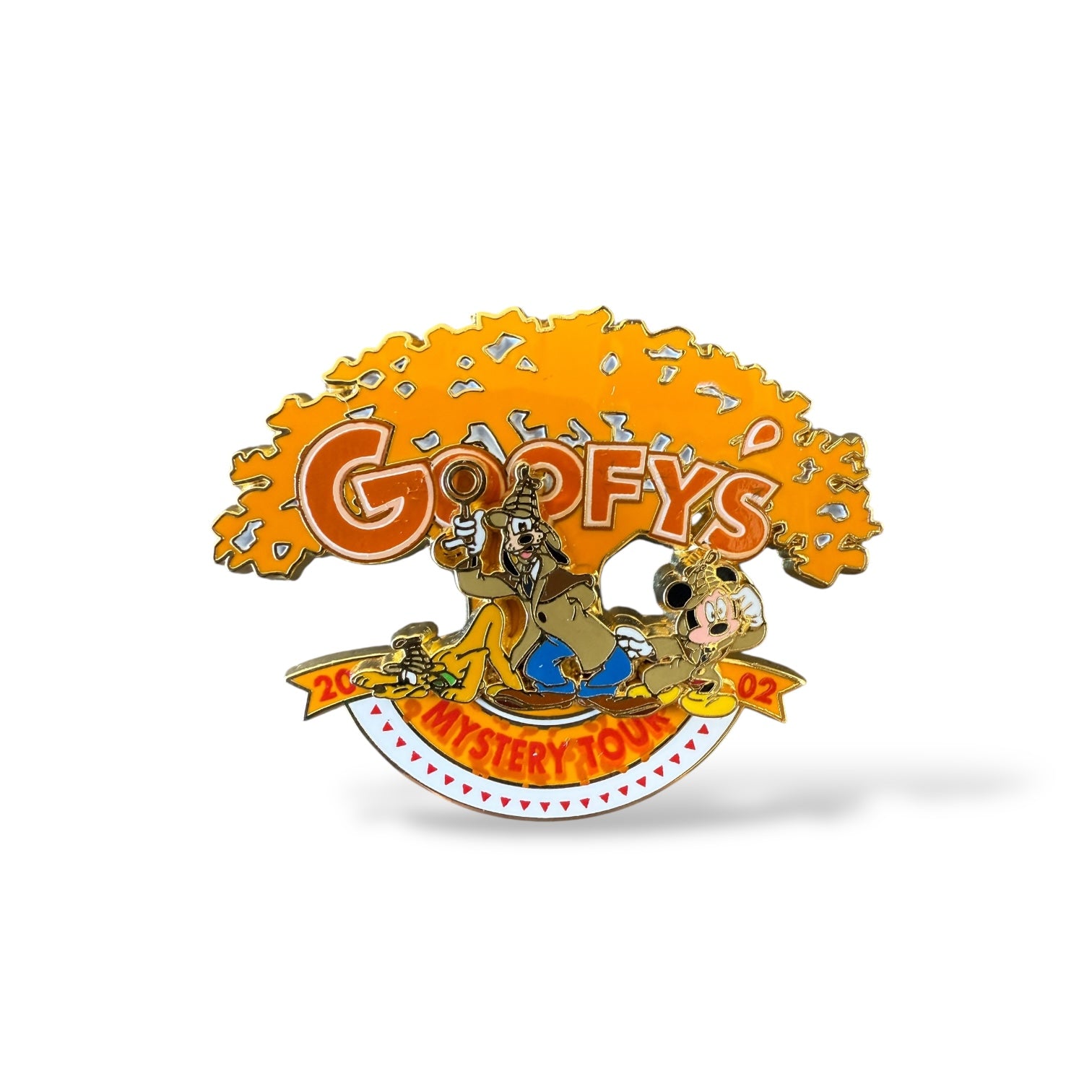DEC Goofy's Mystery Tour 2002 Goofy and Mickey Mouse Pin