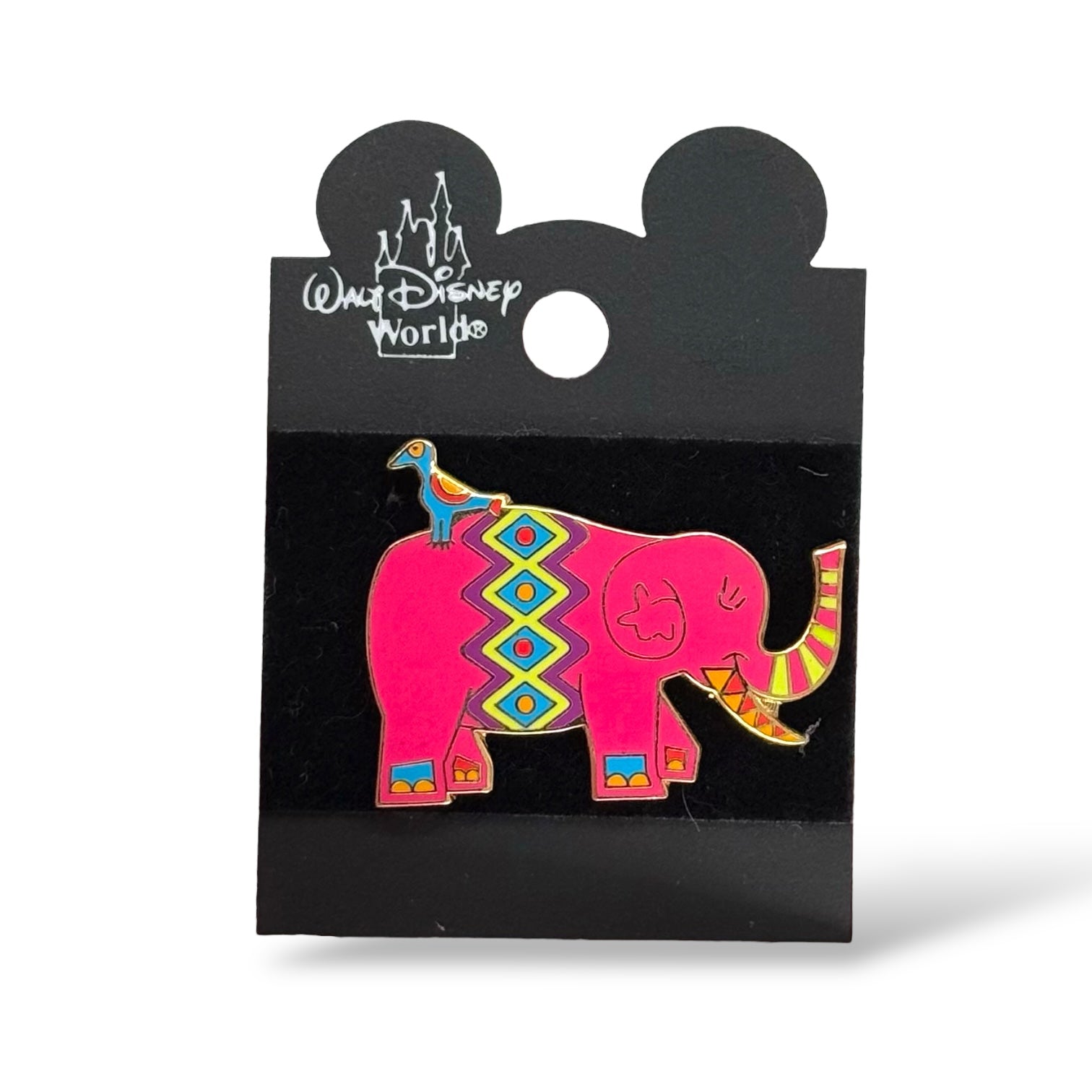 WDW Animal Kingdom The Adventure Begins Pin Safari 2001 Whimsical Elep