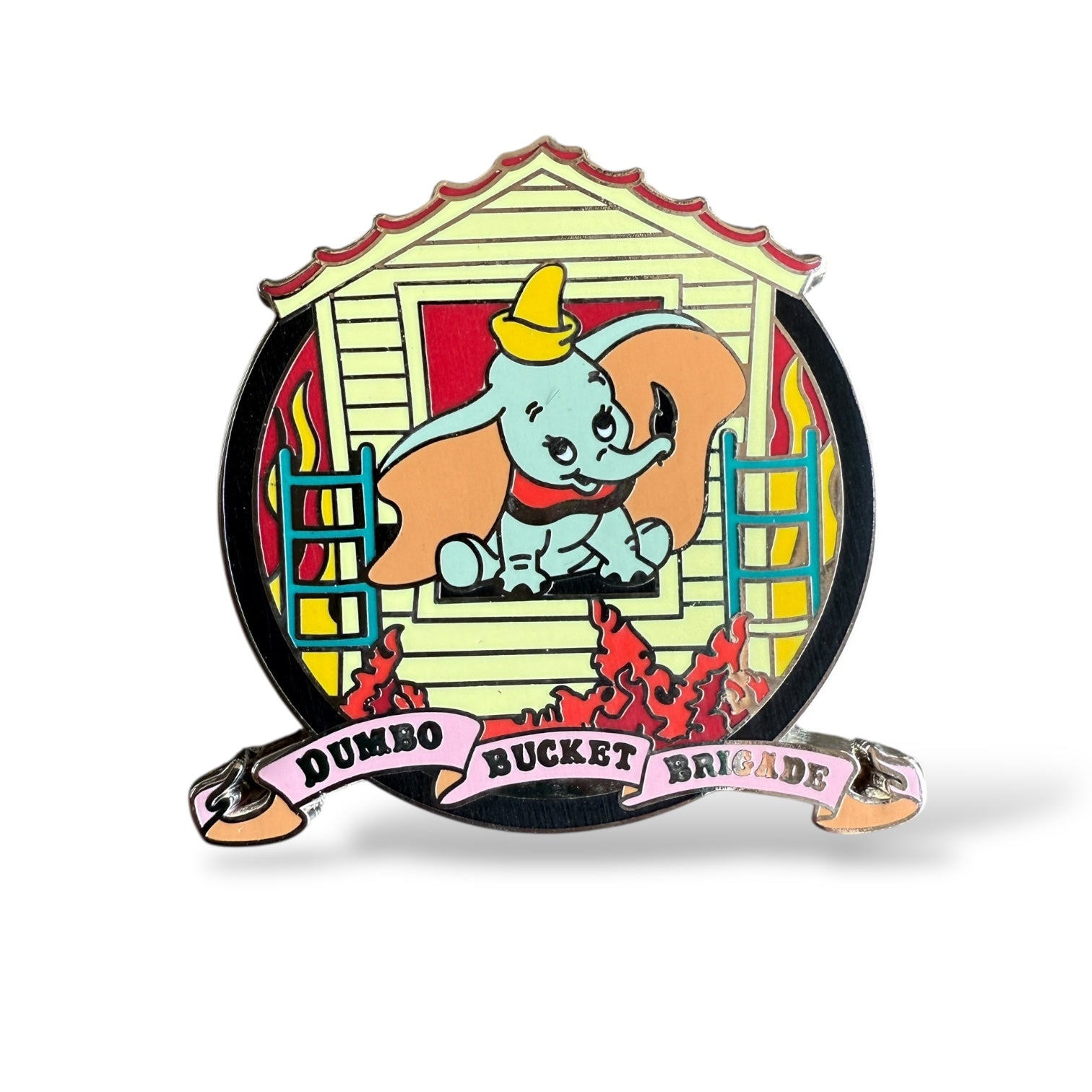 DCA Games of the Boardwalk Booster Dumbo Bucket Brigade Pin