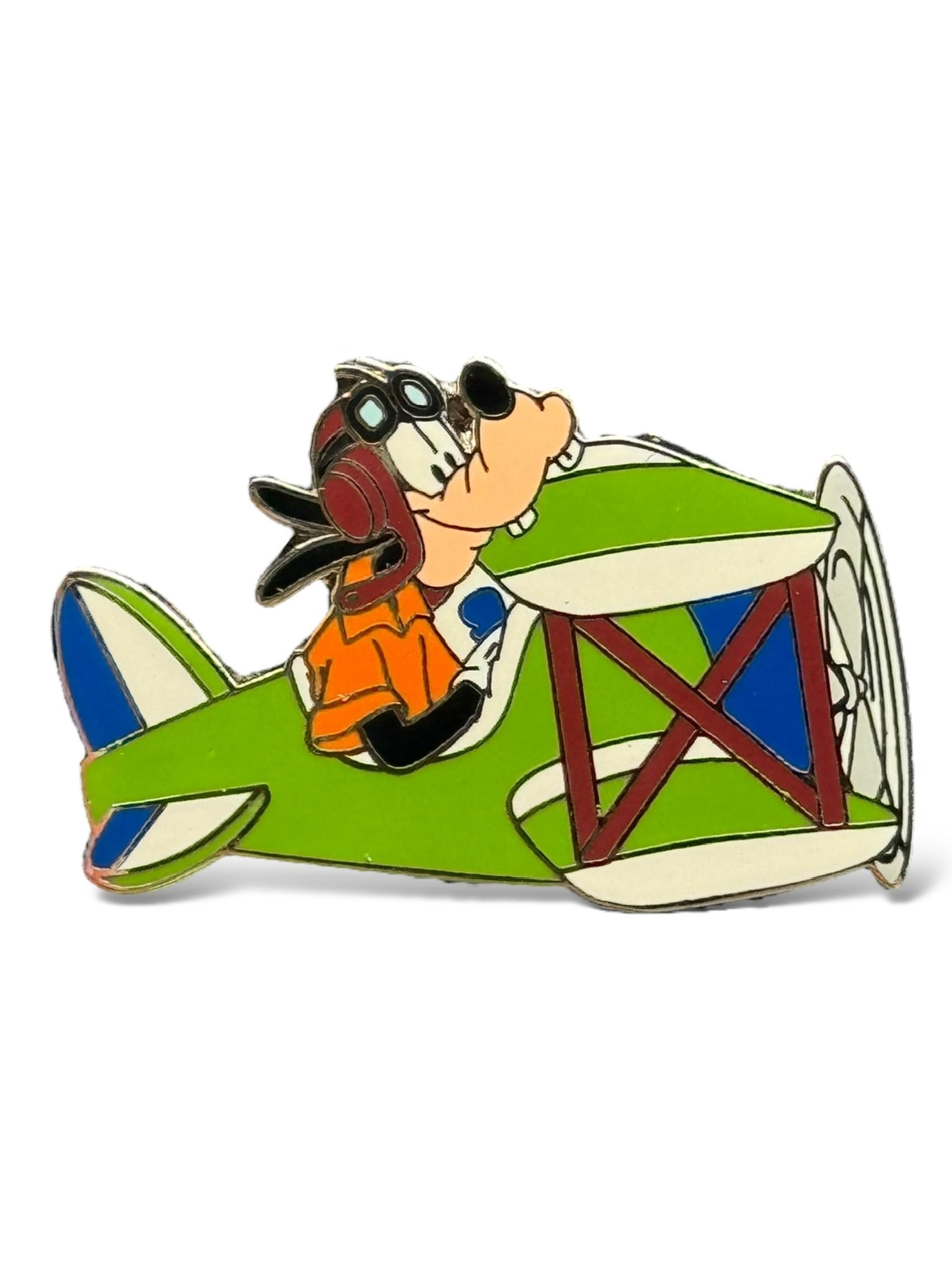 WDW Walt Disney Travel Company Pilot Goofy in an Airplane Pin