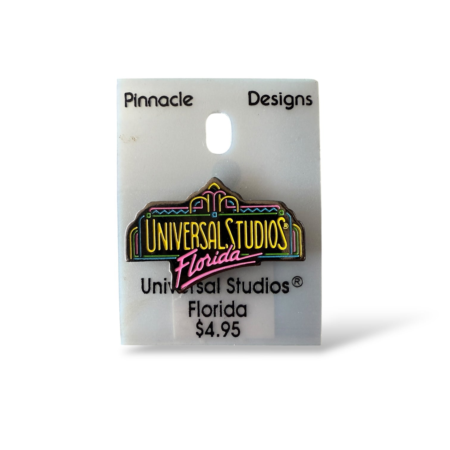 Universal Studios Florida Neon Sign Pin