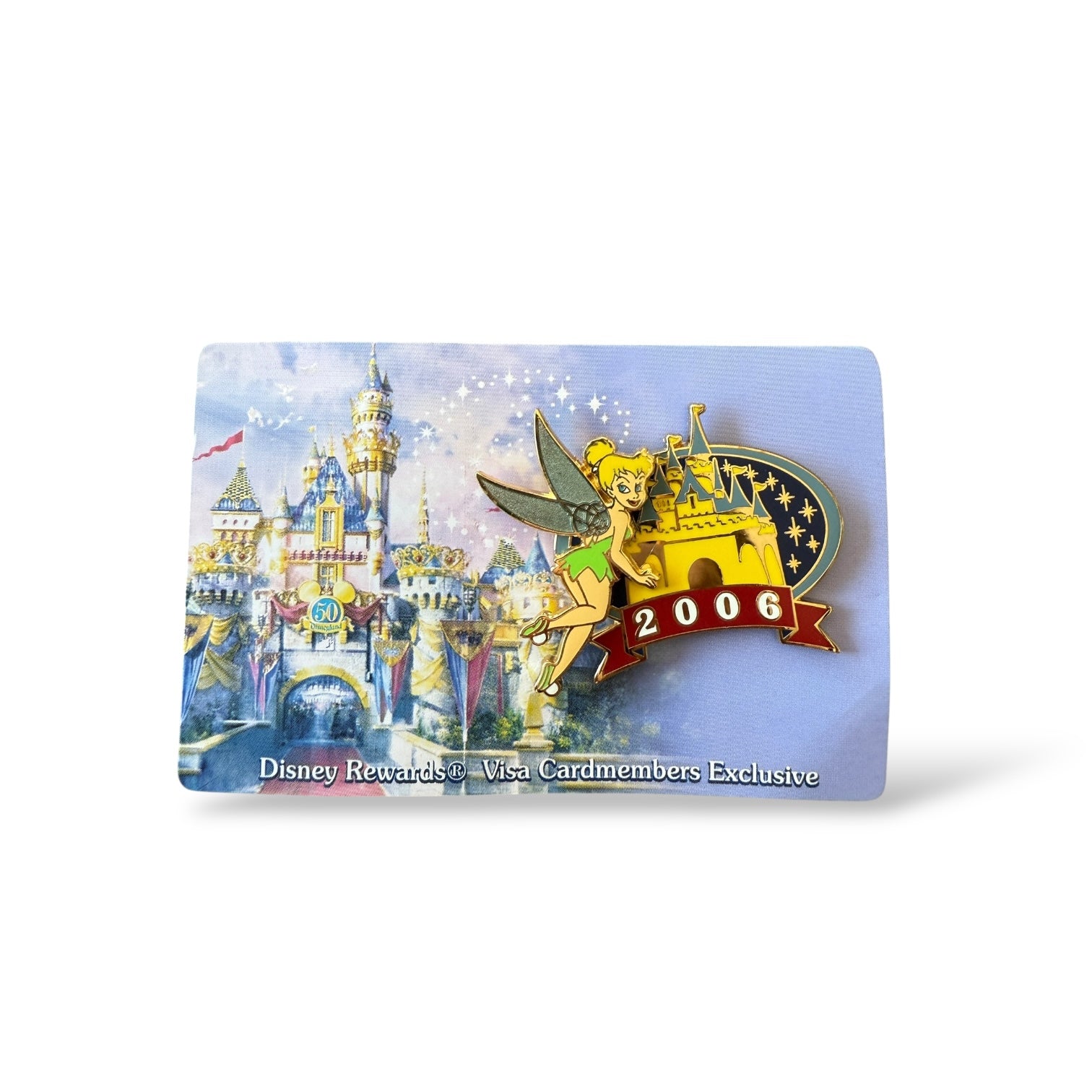 Disney Chase Visa Cardmember Exclusive Tinker Bell 3D Pin