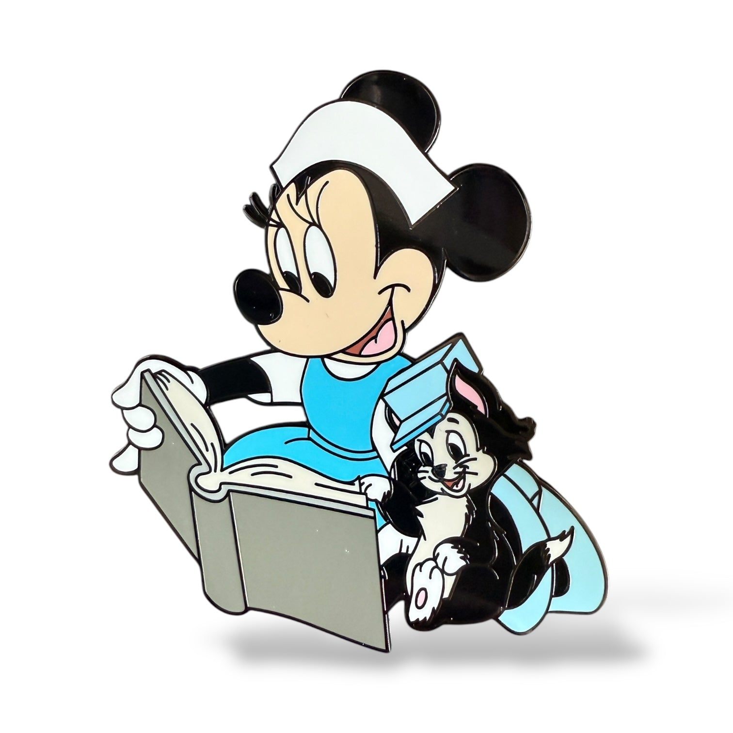 Disney Parks First Aiders Nurse Minnie & Figaro Pin