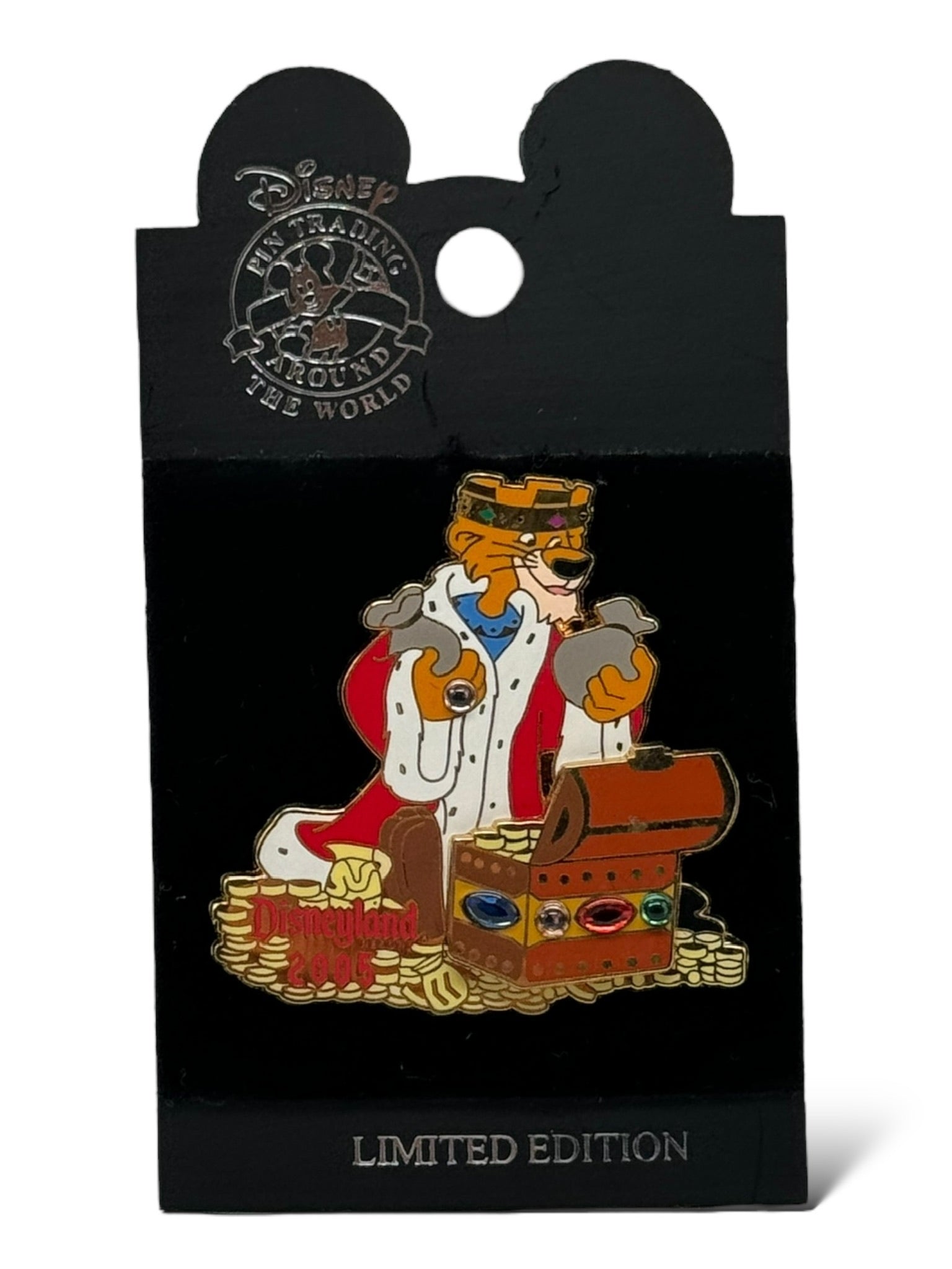 DLR Robin Hood Villain Prince John Pin