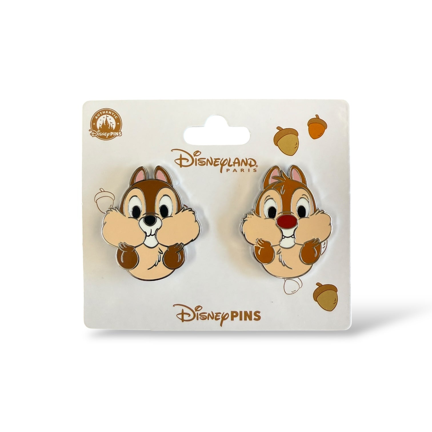 DLRP Chip n' Dale Full Cheeks Pin Set