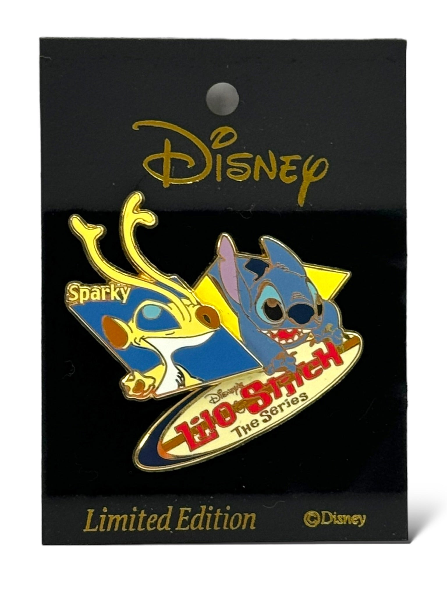 JDS Stitch & Sparky Experiment 221 Pin