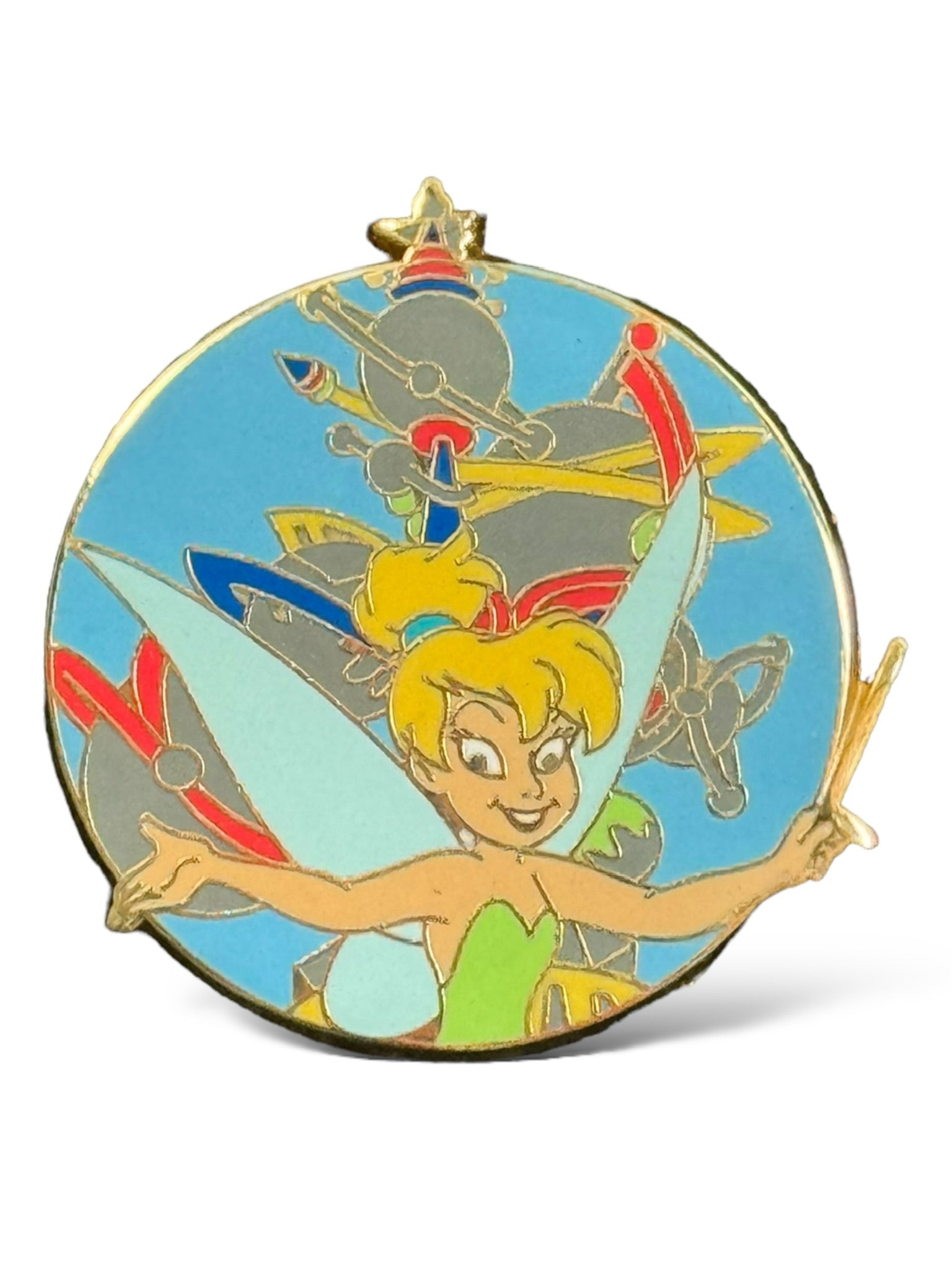 DLR Tinker Bell at Disneyland Mystery Tin Astro Orbitor Pin