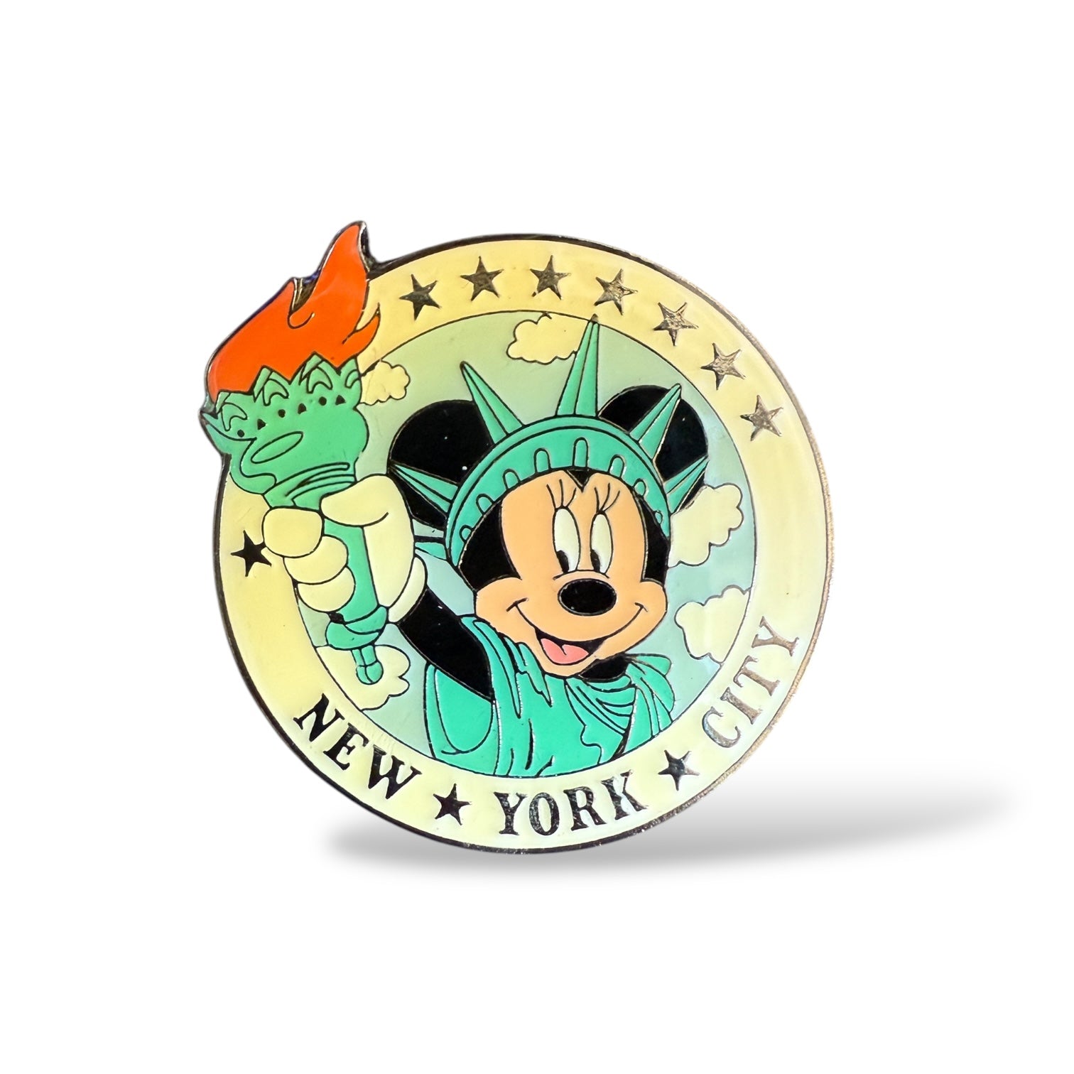 Disney Gallery Minnie NYC Statue of Liberty Pin