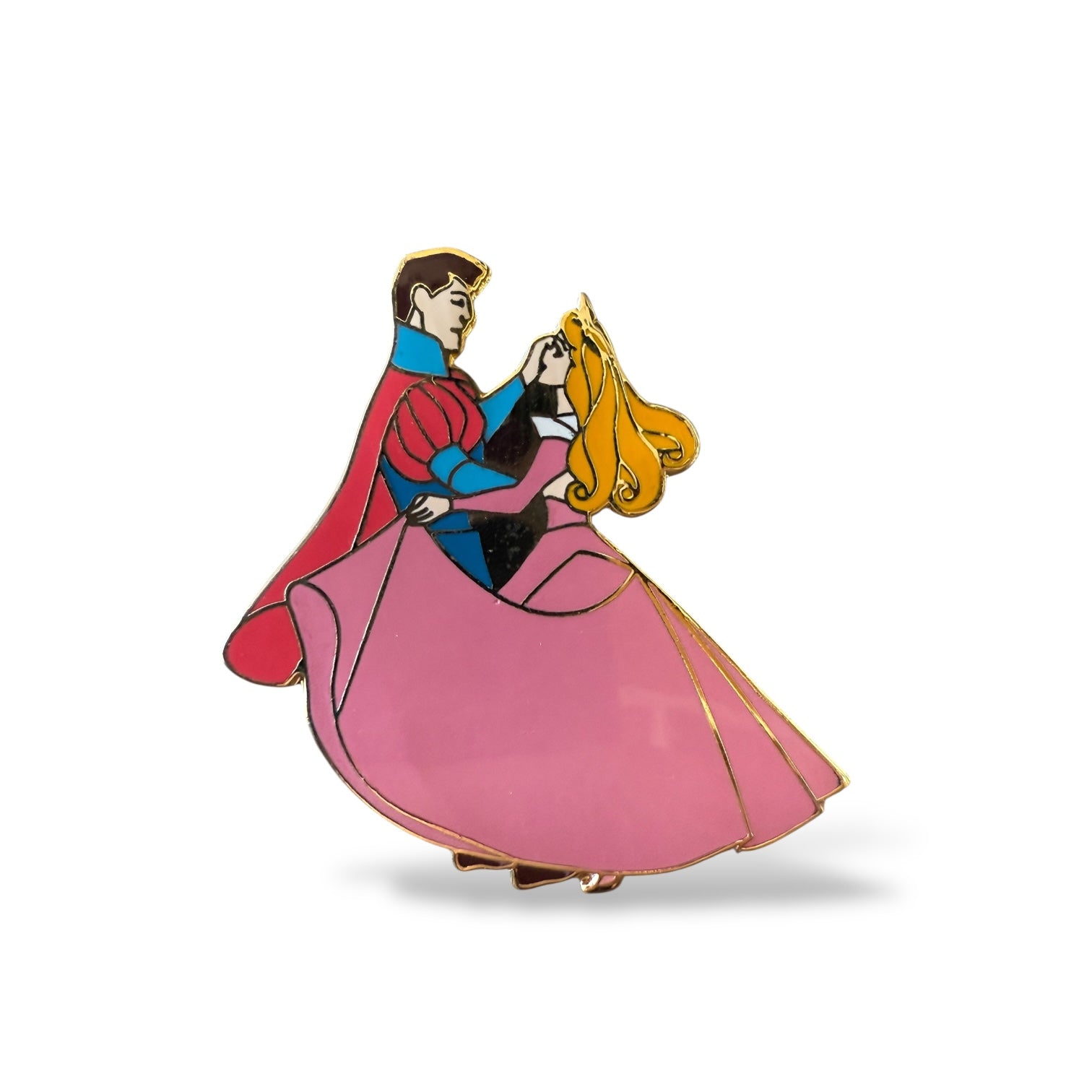 Disney Parks WDCC Royal Couples Aurora and Philip Dancing Pin